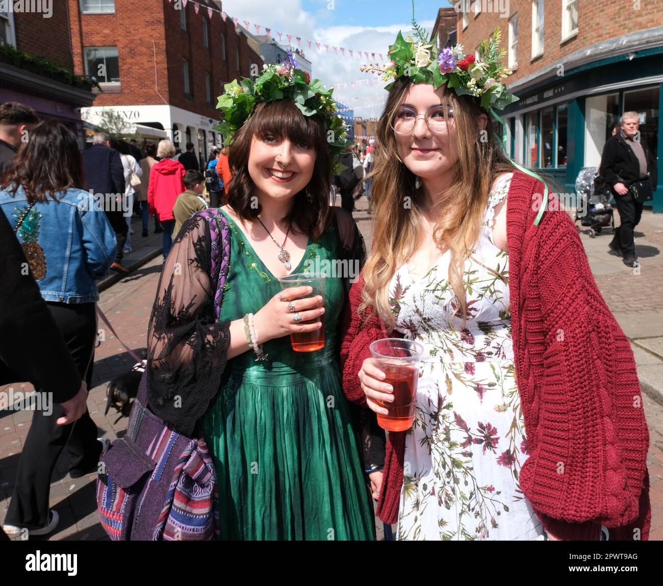 Rochester, Medway, UK. 1sy may 2023. The Rochester Sweeps Festival 2023 ...