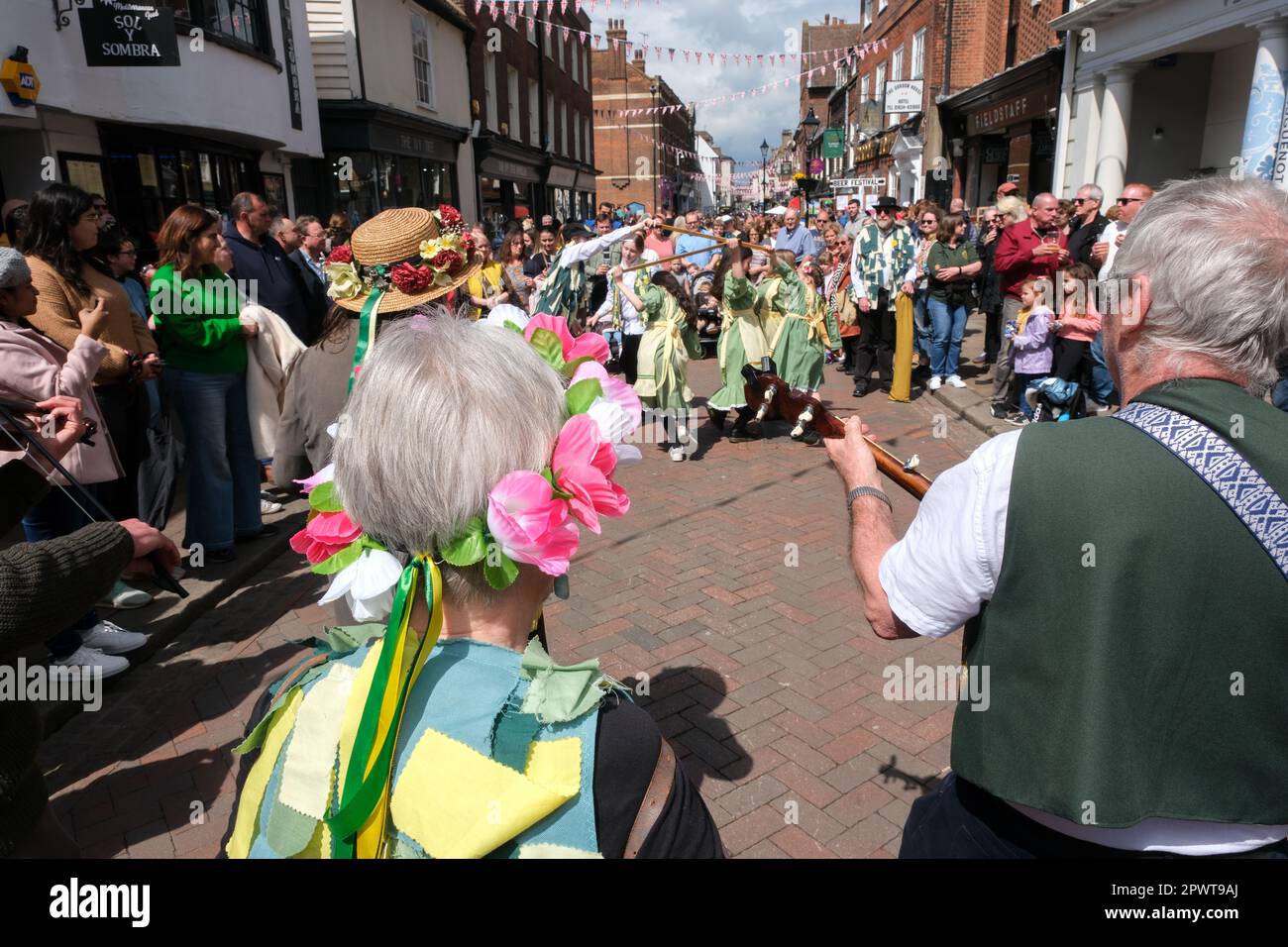 Rochester, Medway, UK. 1sy may 2023. The Rochester Sweeps Festival 2023 ...