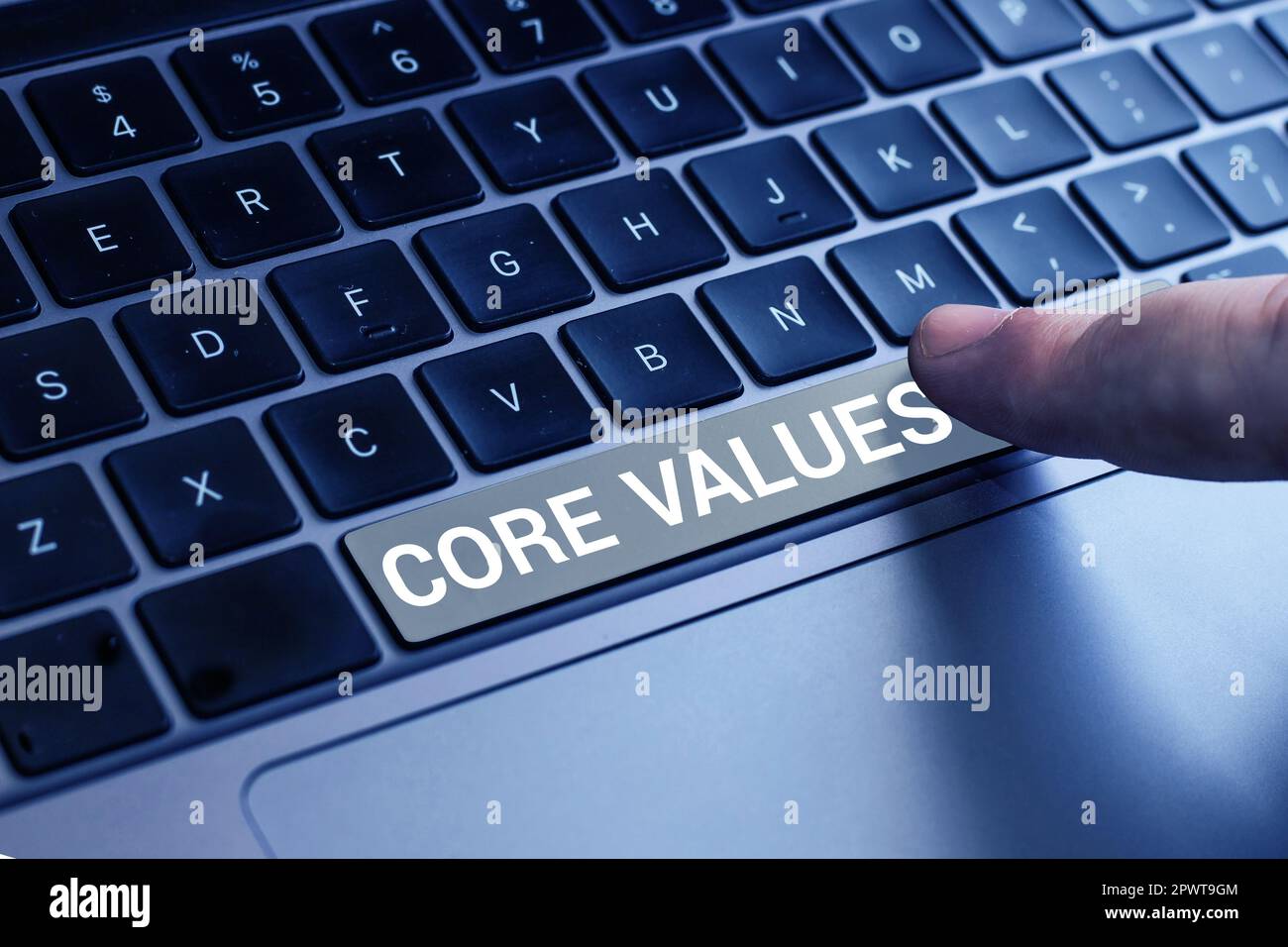 Conceptual caption Core Values, Business showcase belief person or ... Conceptual caption Core Values, Business showcase belief person or ...