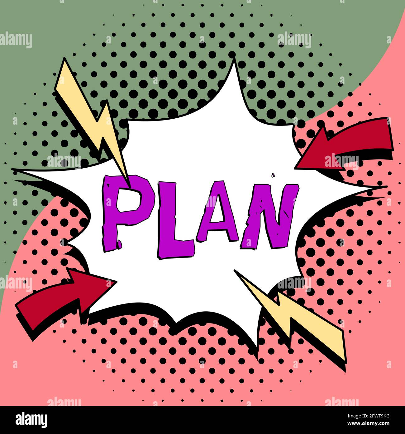 Text showing inspiration Plan, Business concept Start of a detailed ...