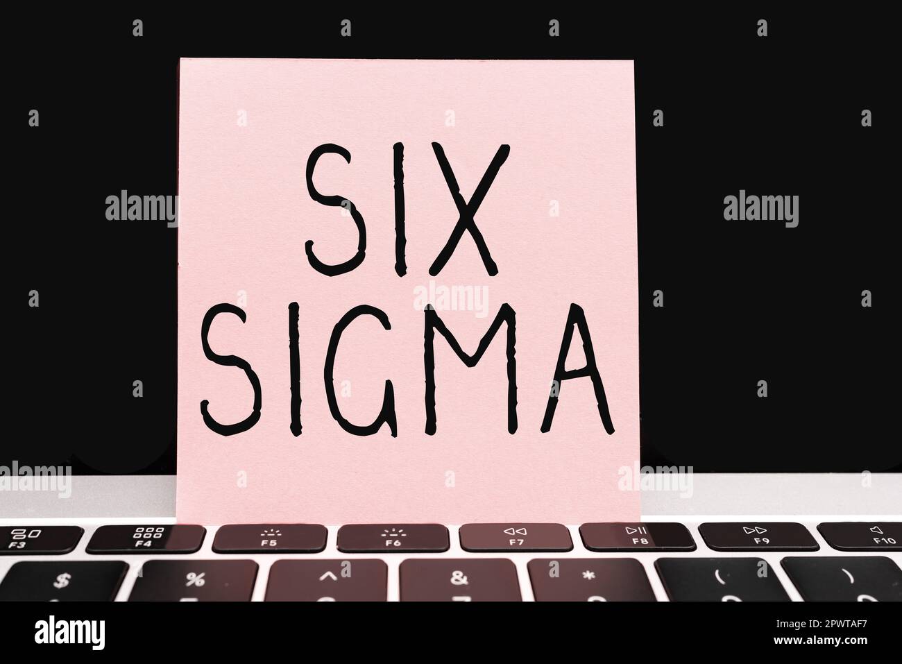 Conceptual caption Six Sigma, Word for management techniques to improve ... Conceptual caption Six Sigma, Word for management techniques to improve ...