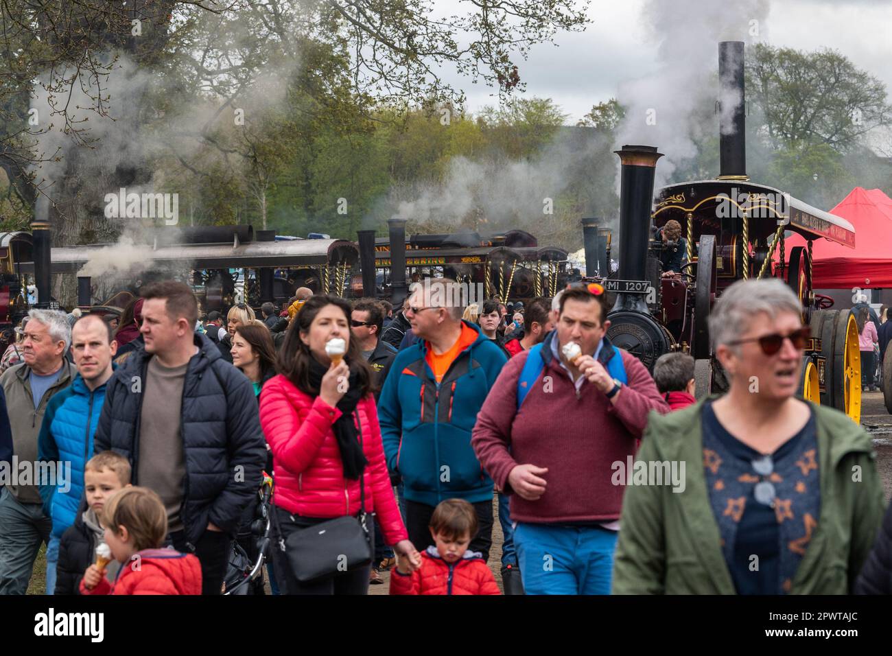 Antrim, N. Ireland. 1st May, 2023. The Shanes Castle Steam Rally took ...
