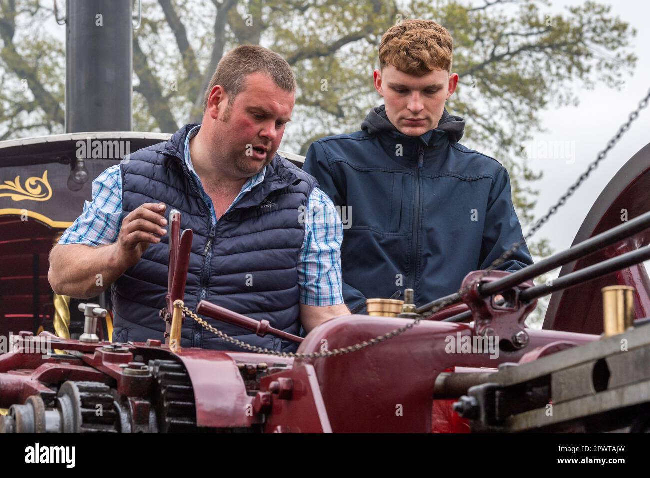 Antrim, N. Ireland. 1st May, 2023. The Shanes Castle Steam Rally took ...