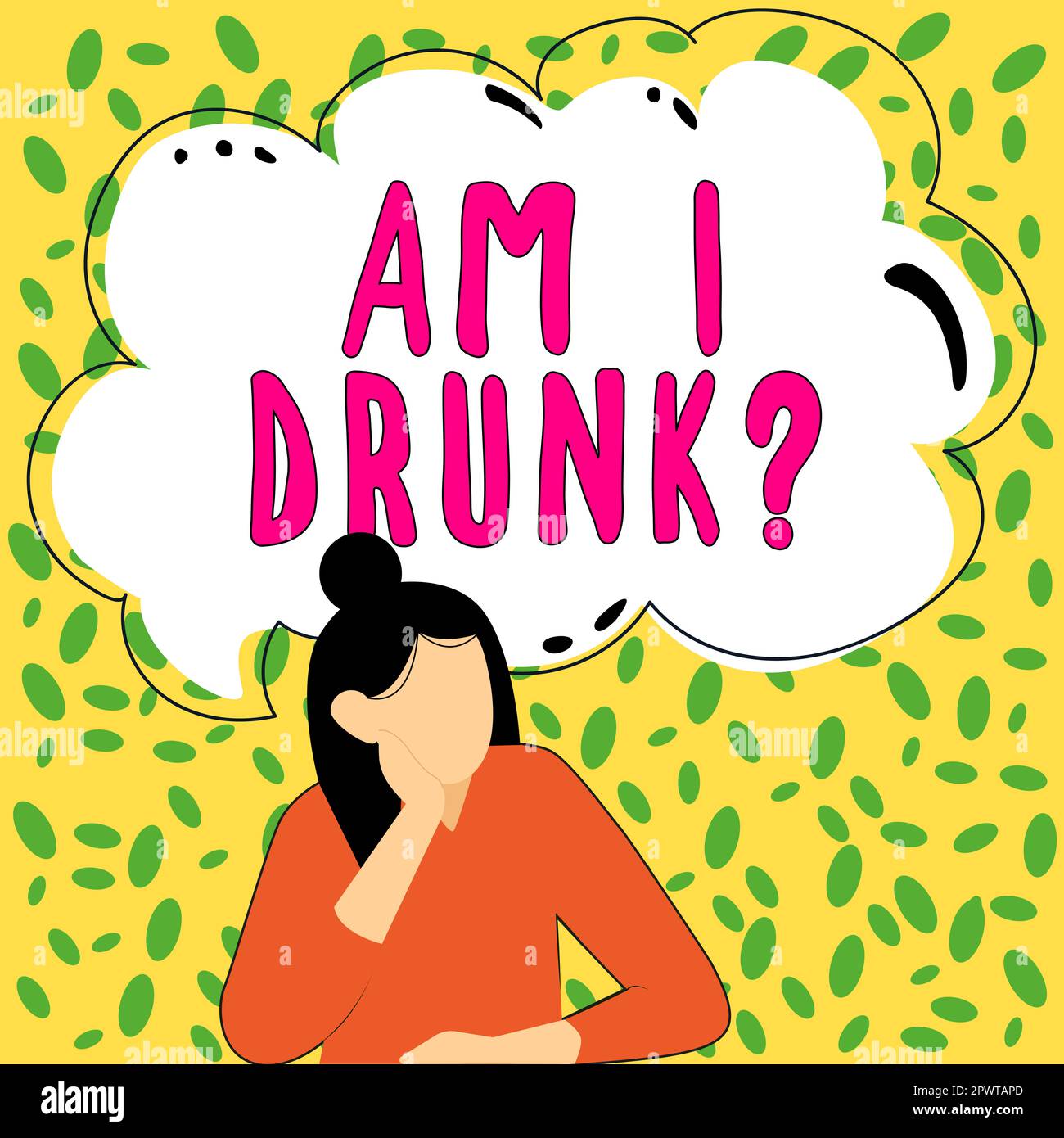 Text showing inspiration Am I Drunk, Word Written on Doubtful if my ...