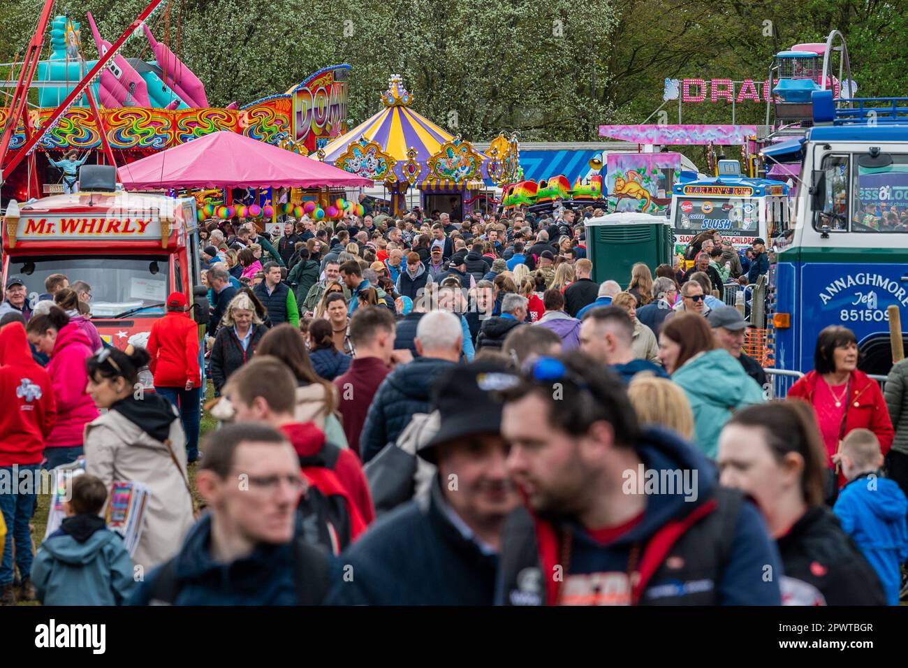 Antrim, N. Ireland. 1st May, 2023. The Shanes Castle Steam Rally took ...