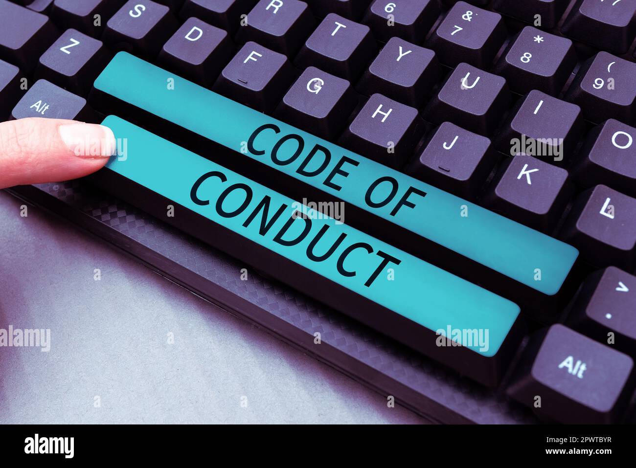 Writing displaying text Code Of Conduct, Business overview Ethics rules ... Writing displaying text Code Of Conduct, Business overview Ethics rules ...