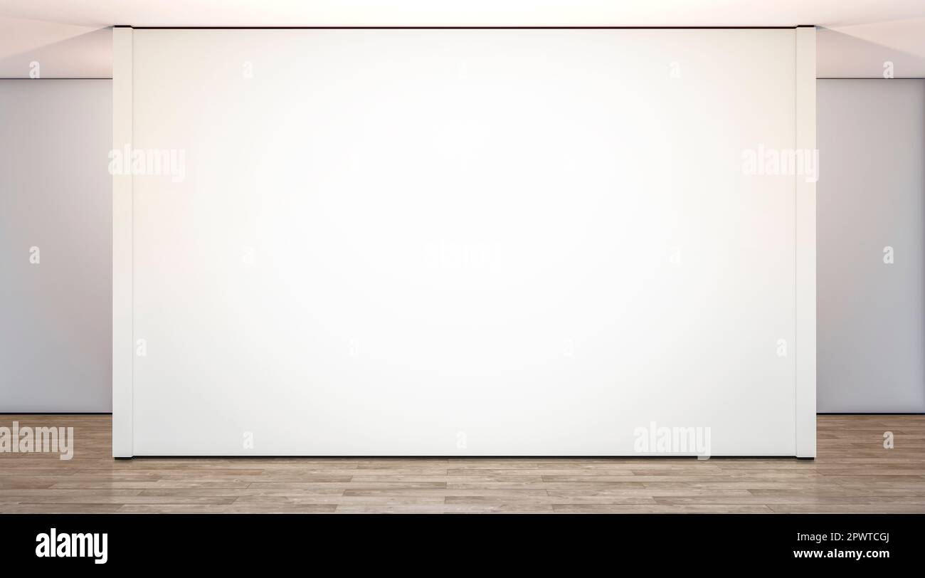 Blank Museum Wall