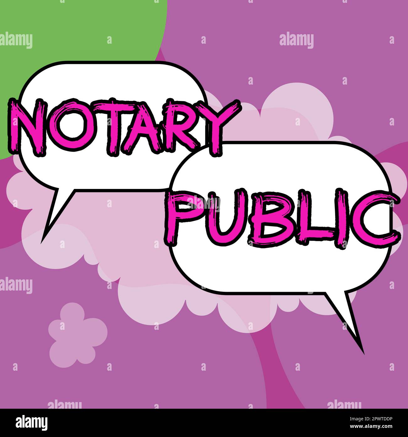 Writing displaying text Notary Public, Business showcase Legality ...