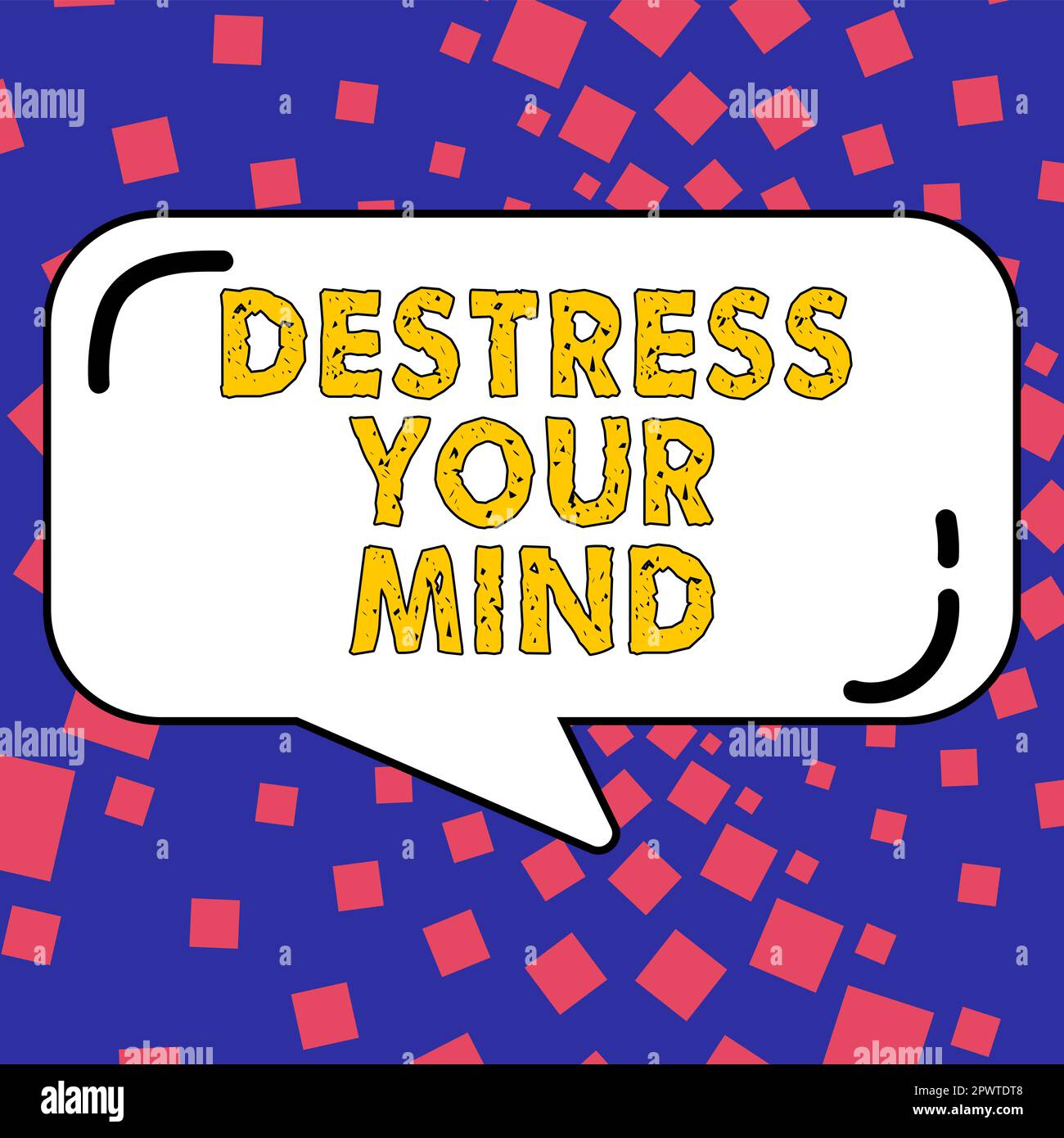 Hand writing sign Destress Your Mind, Business overview to release ...