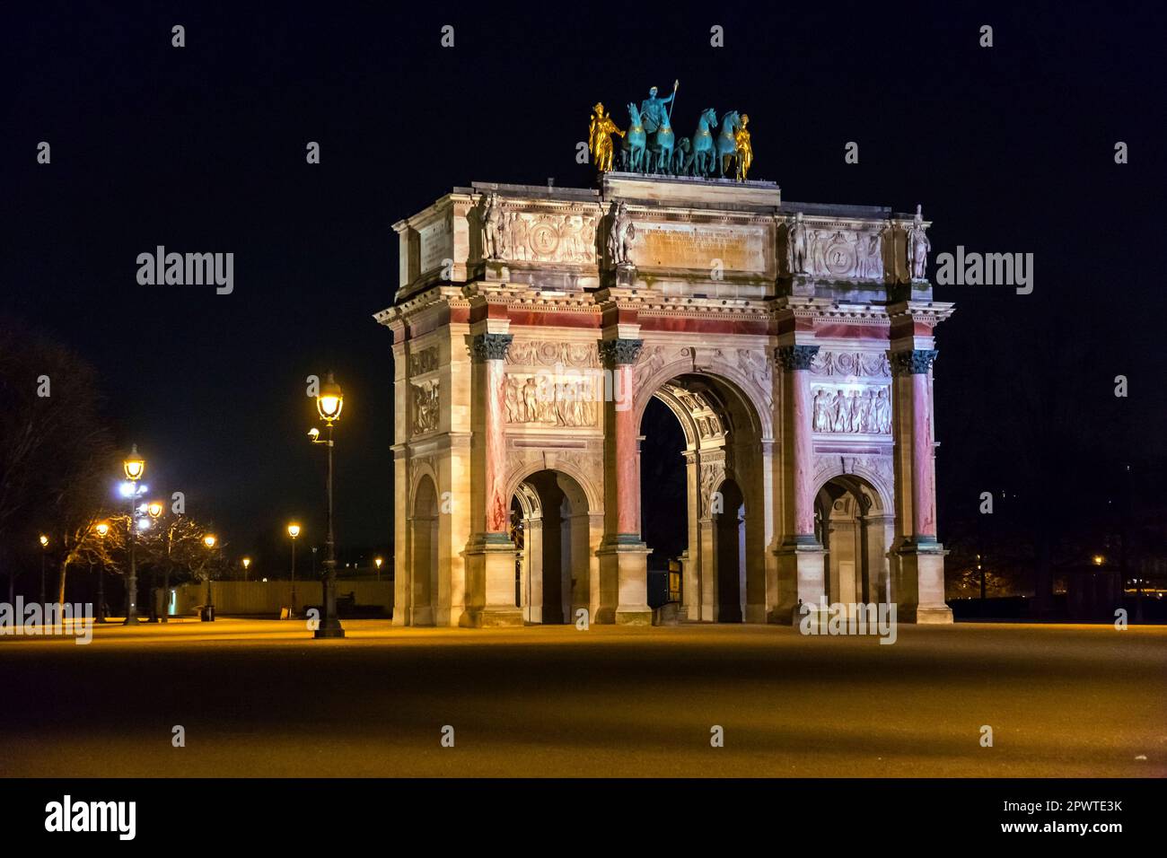 Arc de Triomphe du Carrousel is a triumphal arch in Paris, located in ...