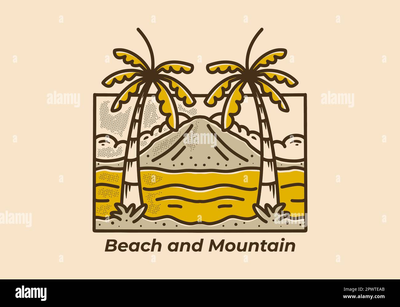 Luxury hotel view Stock Vector Images - Alamy