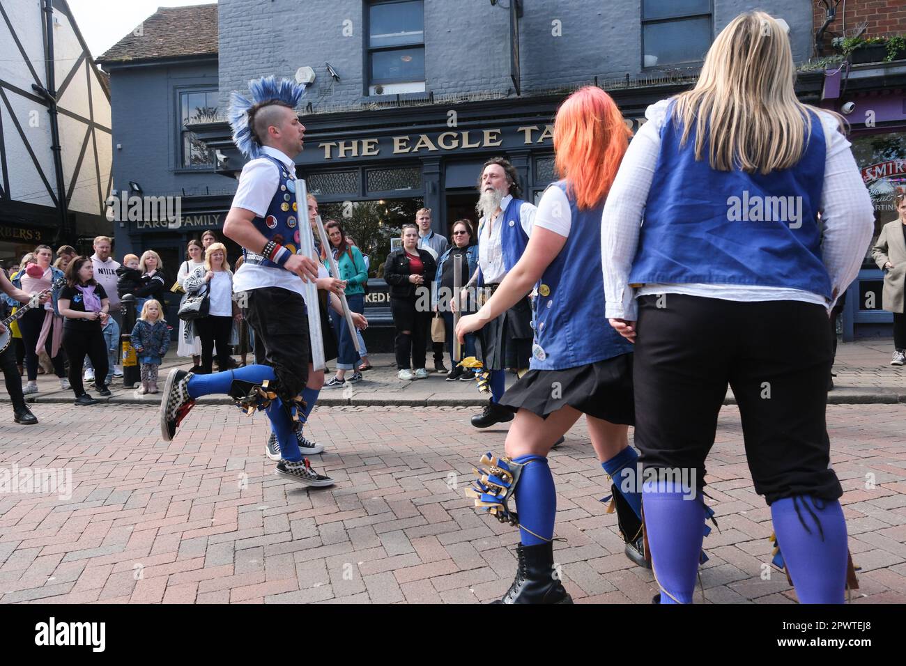 Rochester, Medway, UK. 1st May 2023. The Rochester Sweeps Festival 2023 ...