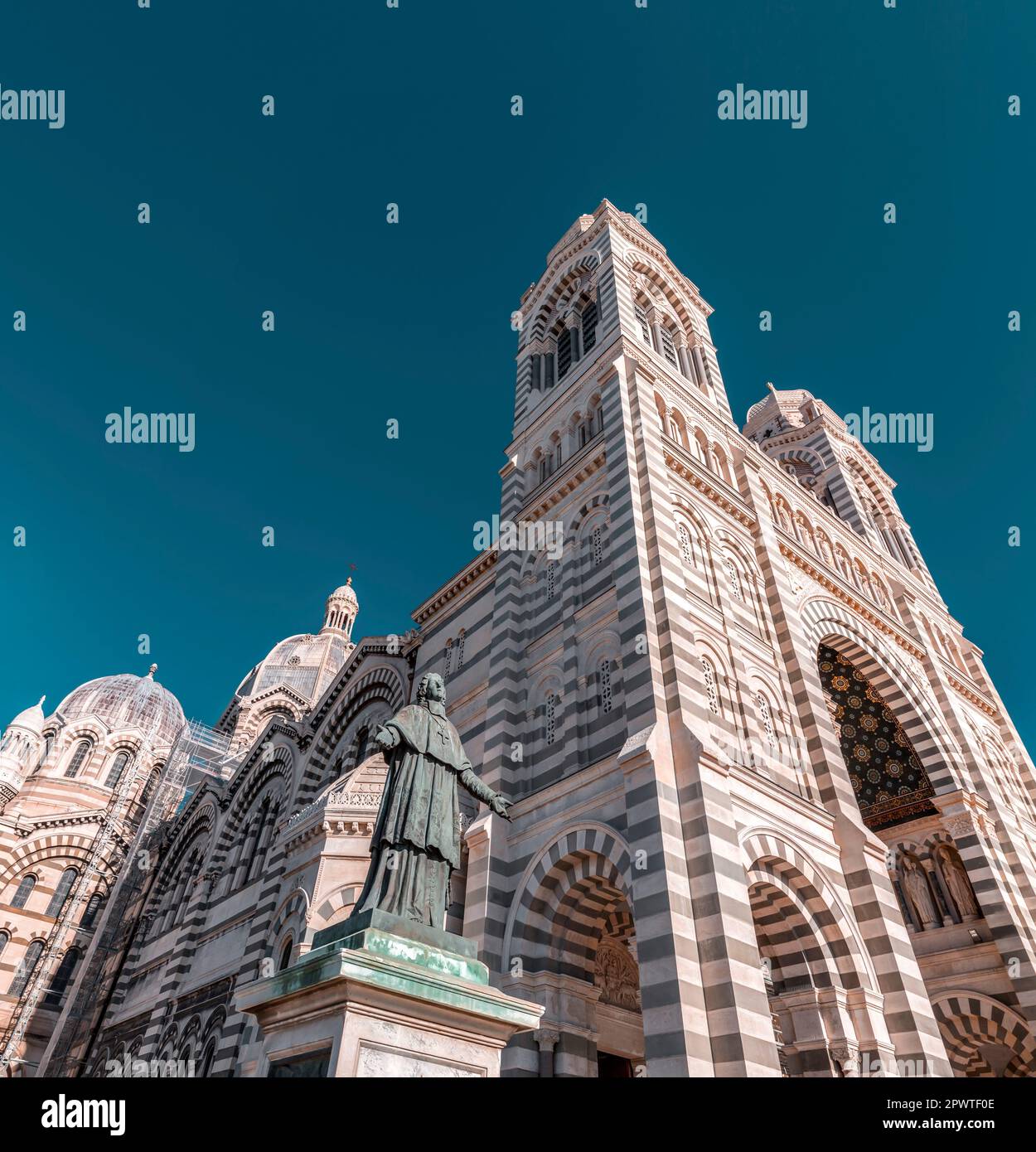Marseille Cathedral (Cathedrale Sainte-Marie-Majeure de Marseille) is a ...