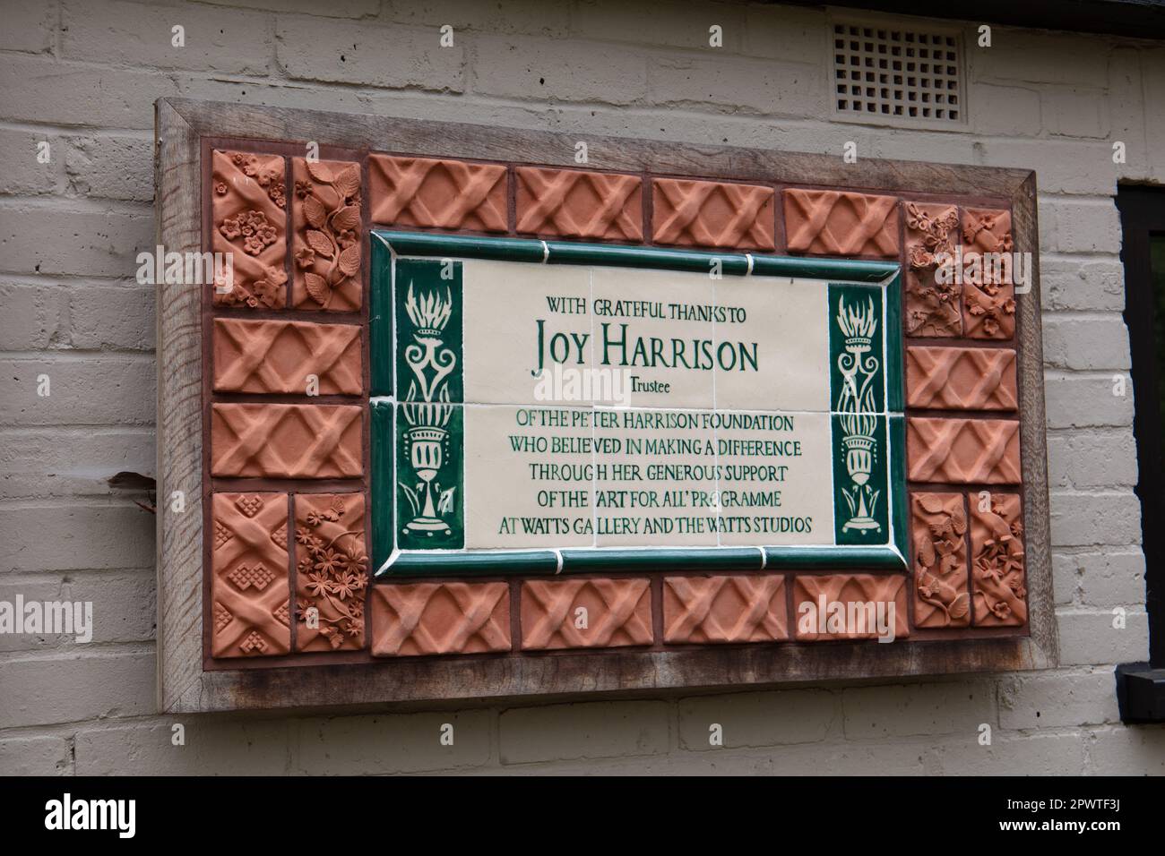 Watt's Gallery and Artists Village, Compton, Surrey Stock Photo - Alamy