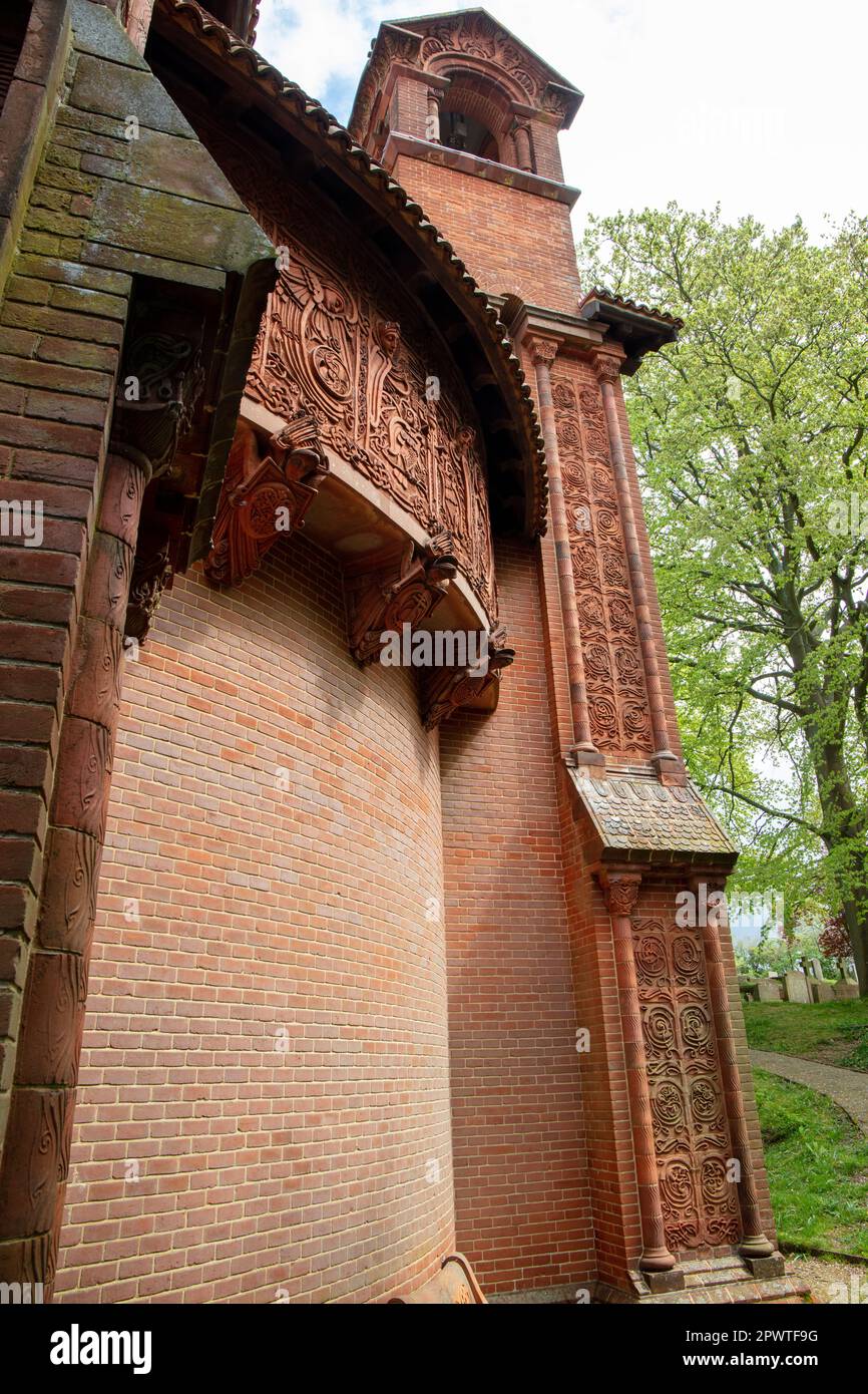 Watts chapel cemetery compton surrey hi-res stock photography and ...