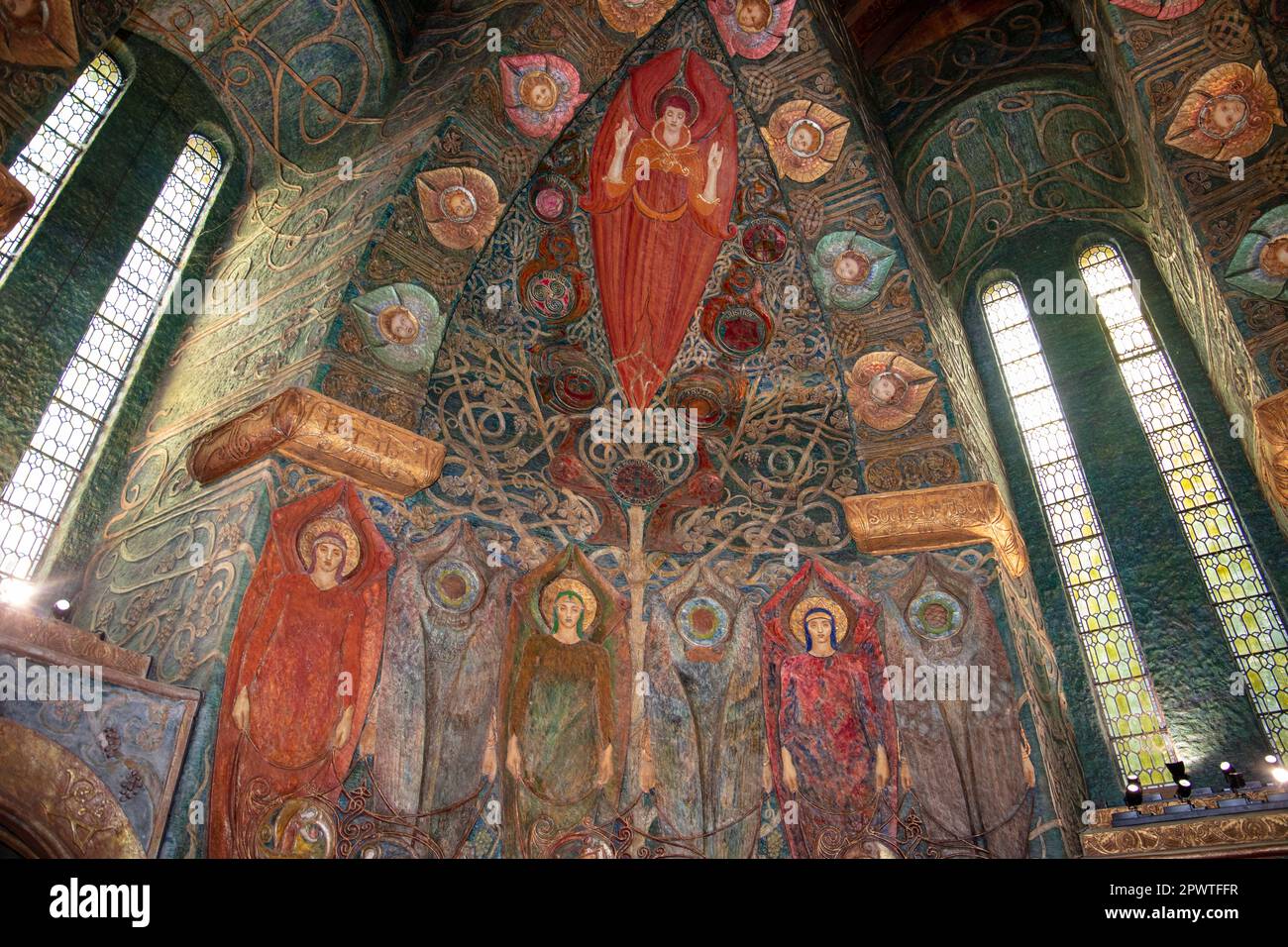 Watt's Gallery and Artists Village, Compton, Surrey Stock Photo - Alamy