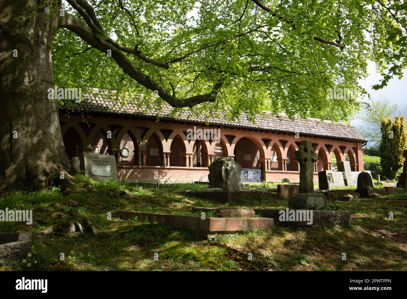 Watt's Gallery and Artists Village, Compton, Surrey Stock Photo - Alamy