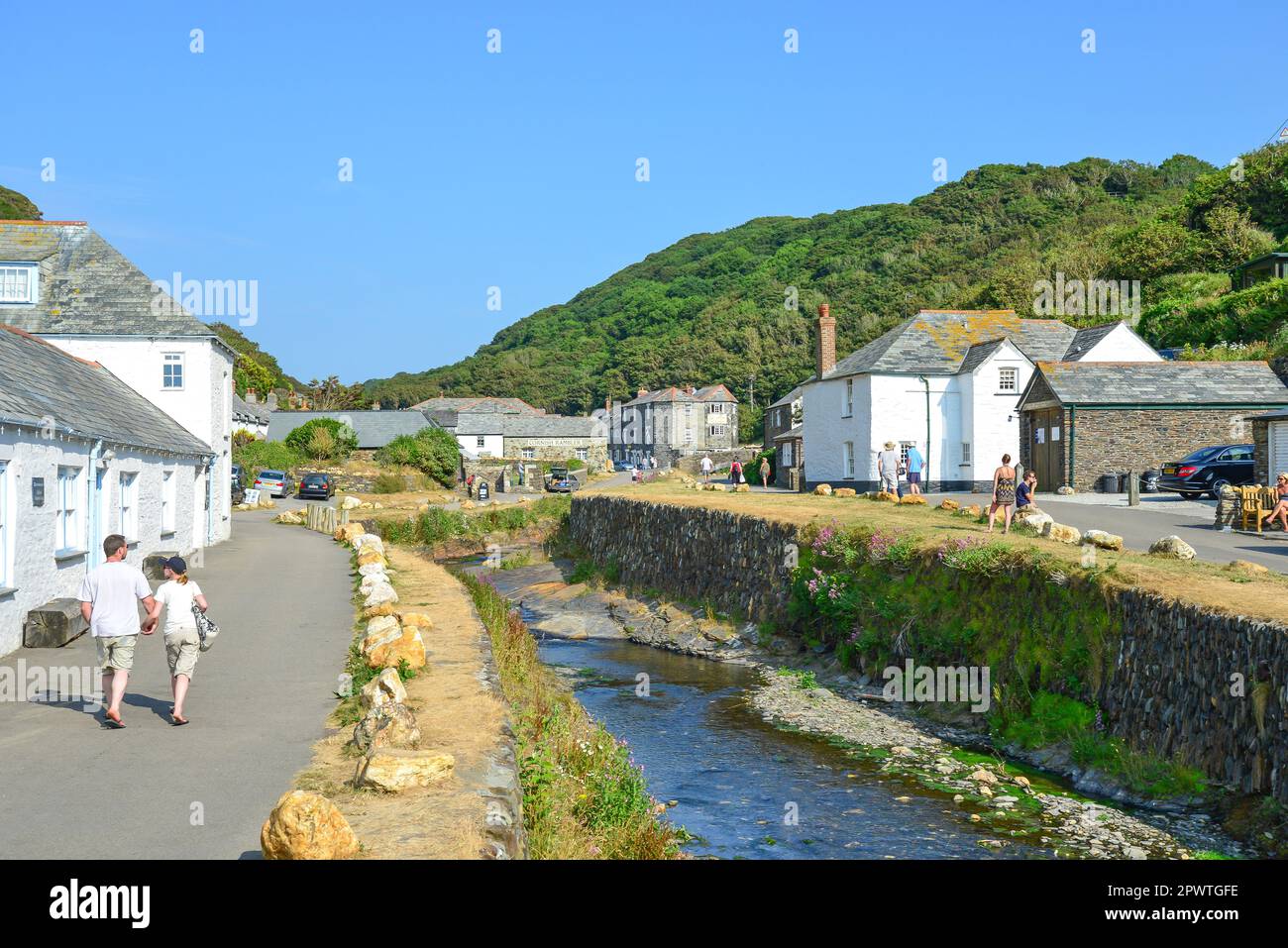 Boscastle cornwall england hi-res stock photography and images - Alamy