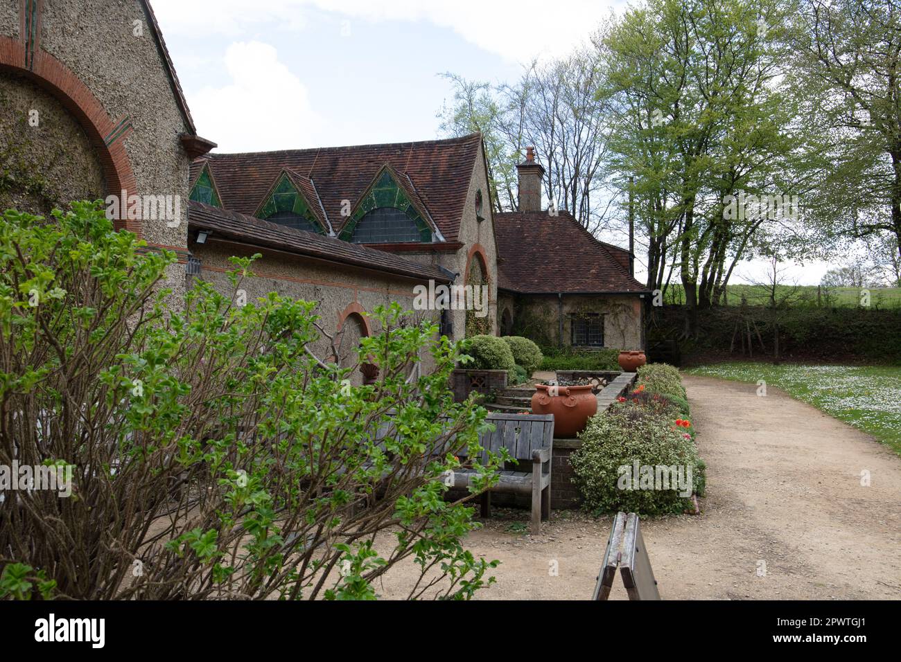 Watt's Gallery and Artists Village, Compton, Surrey Stock Photo - Alamy