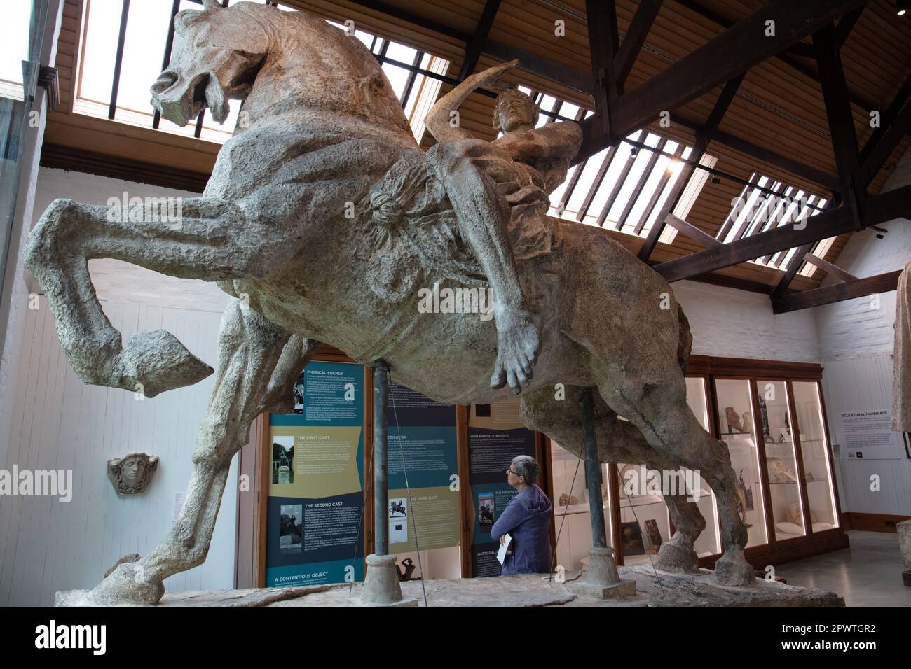 Watt's Gallery and Artists Village, Compton, Surrey Stock Photo - Alamy