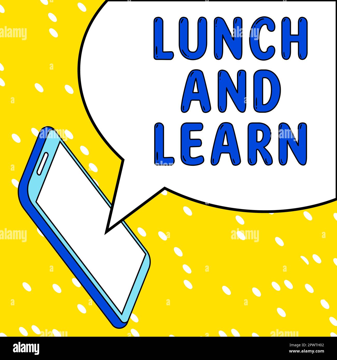 Writing displaying text Lunch And Learn, Conceptual photo Have meal and ...