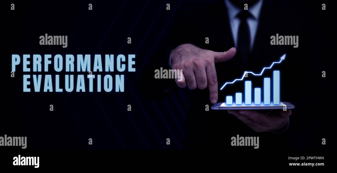 Writing displaying text Performance Evaluation, Business idea the ... Writing displaying text Performance Evaluation, Business idea the ...