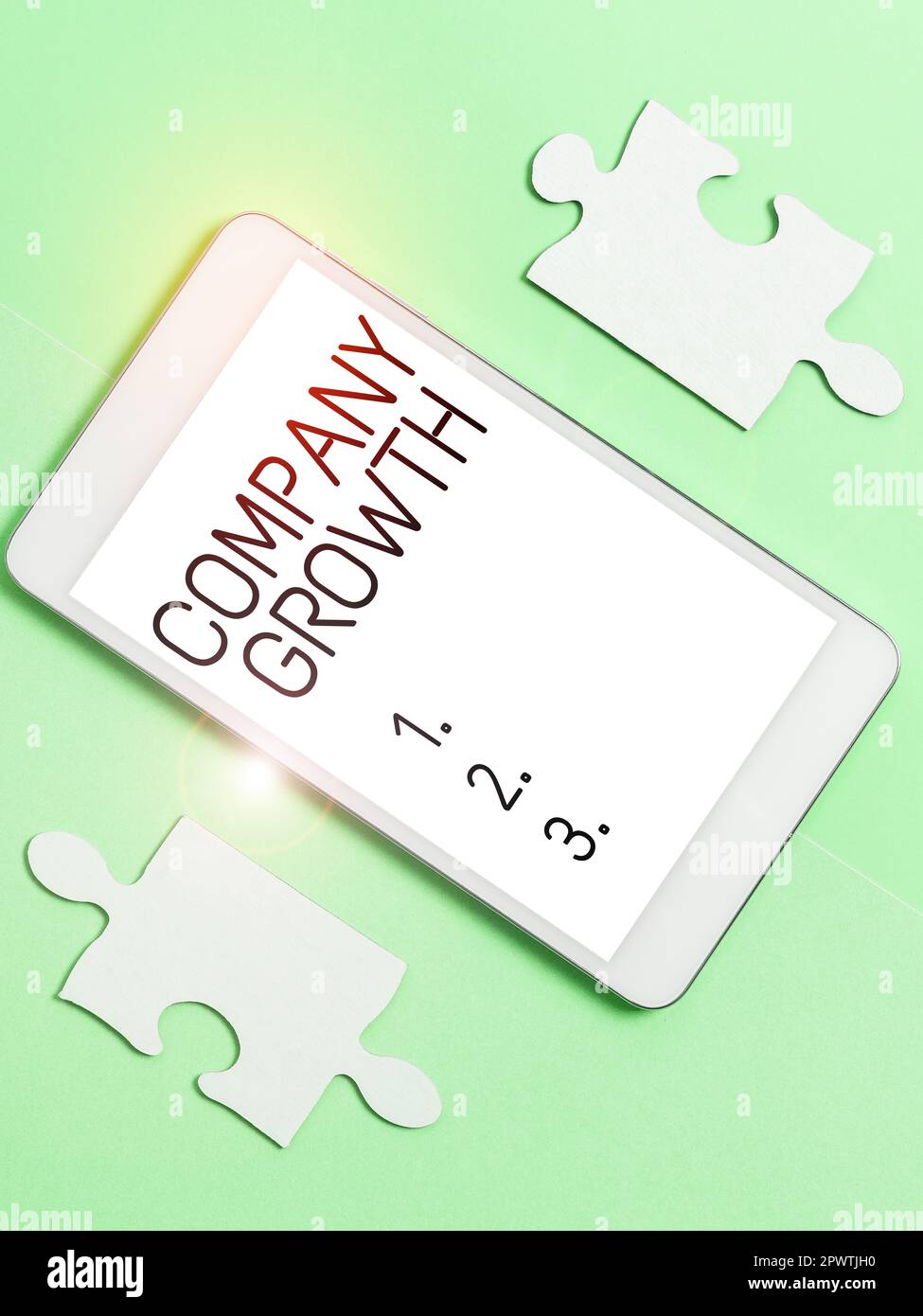 Text sign showing Company Growth, Business idea a long-term stage where ...
