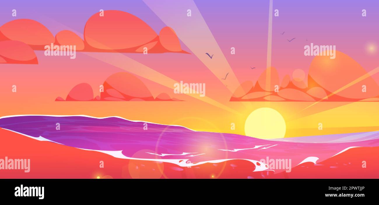 Rising lake water background view Stock Vector Images - Alamy