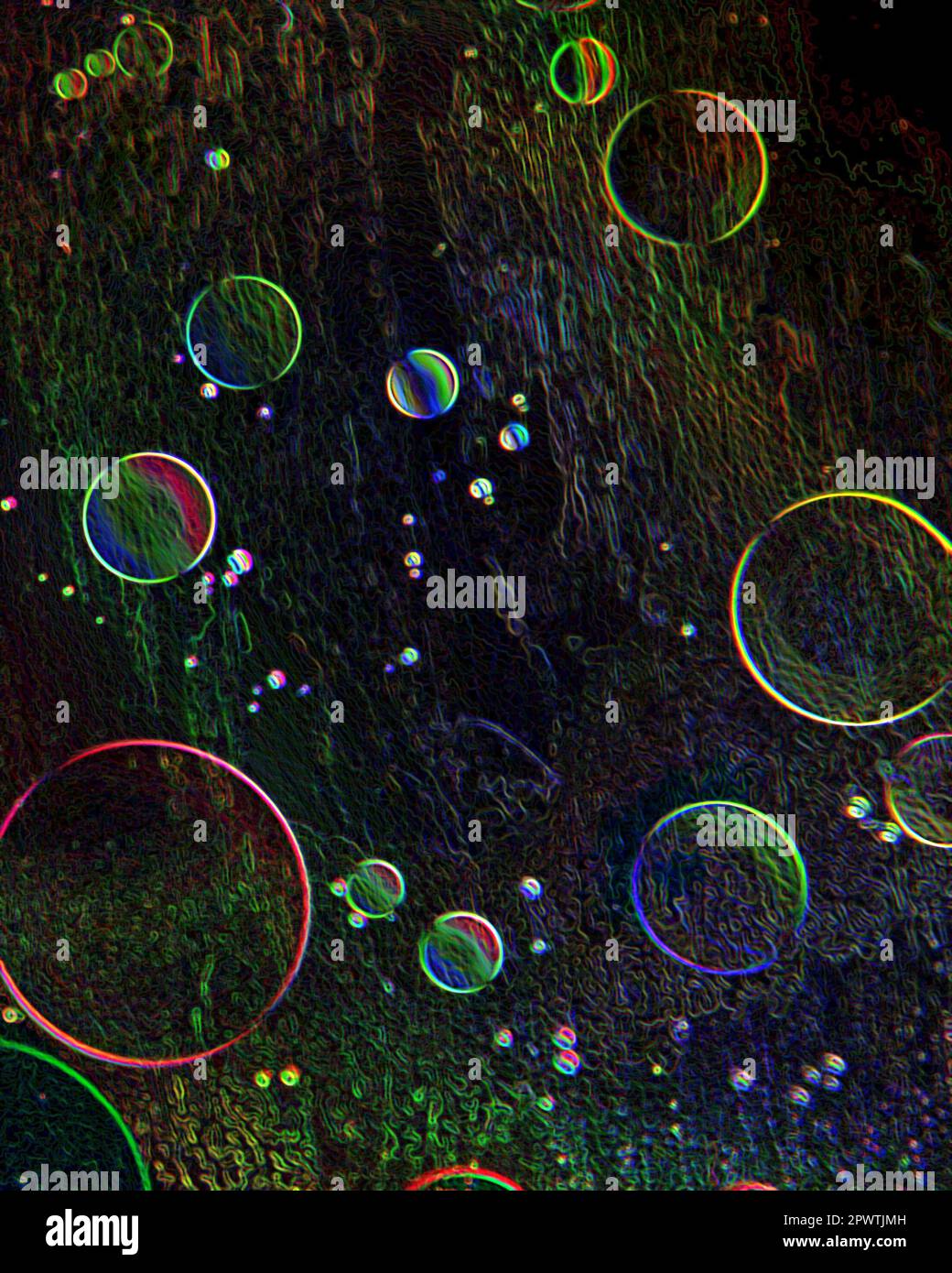 Alienated fat Bubbles Stock Photo - Alamy