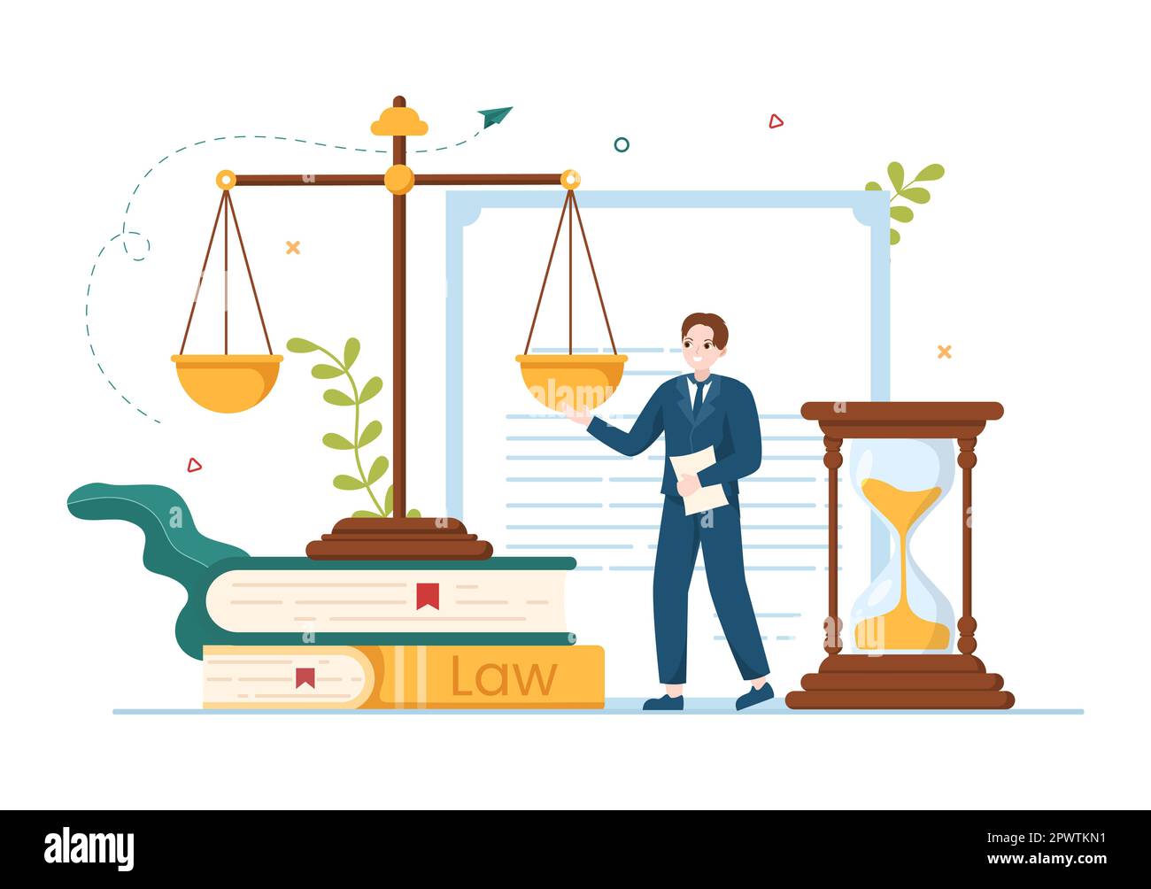 Law Firm Services with Justice, Legal Advice, Judgement and Lawyer ...