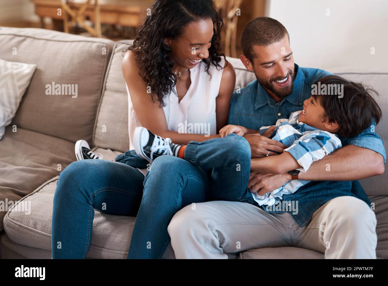 Tickled man hi-res stock photography and images - Alamy