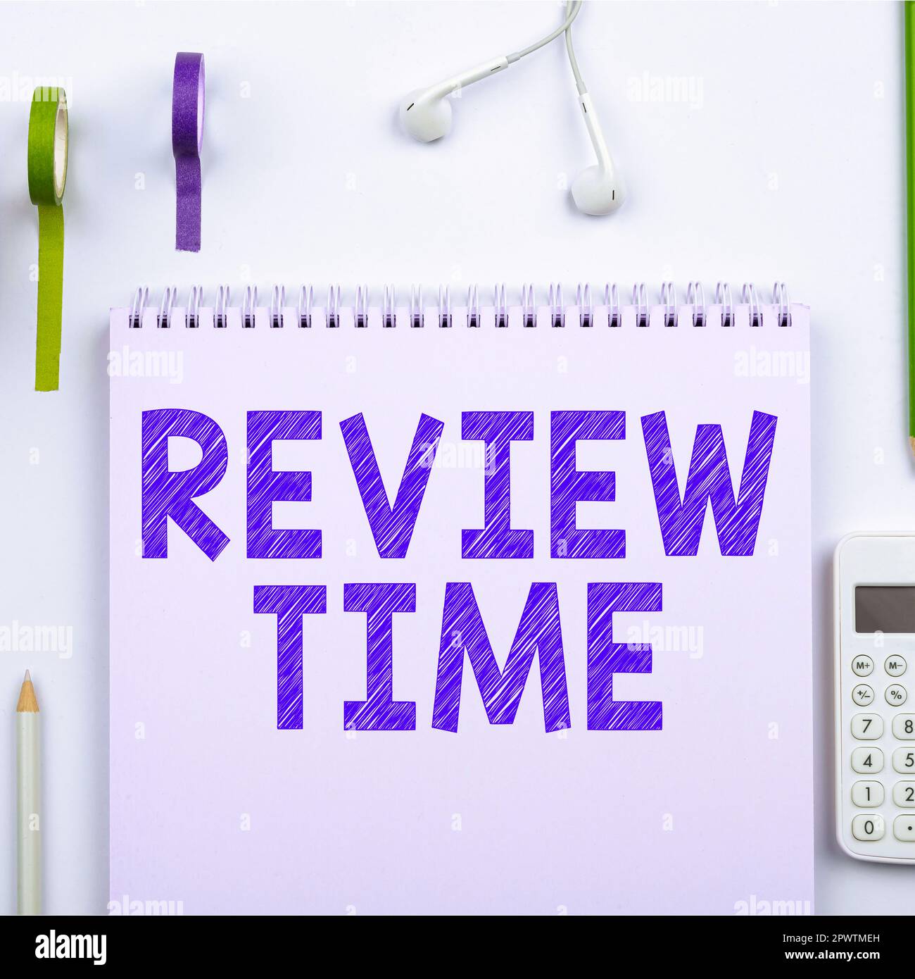 Hand writing sign Review Time, Business approach situation or system ...