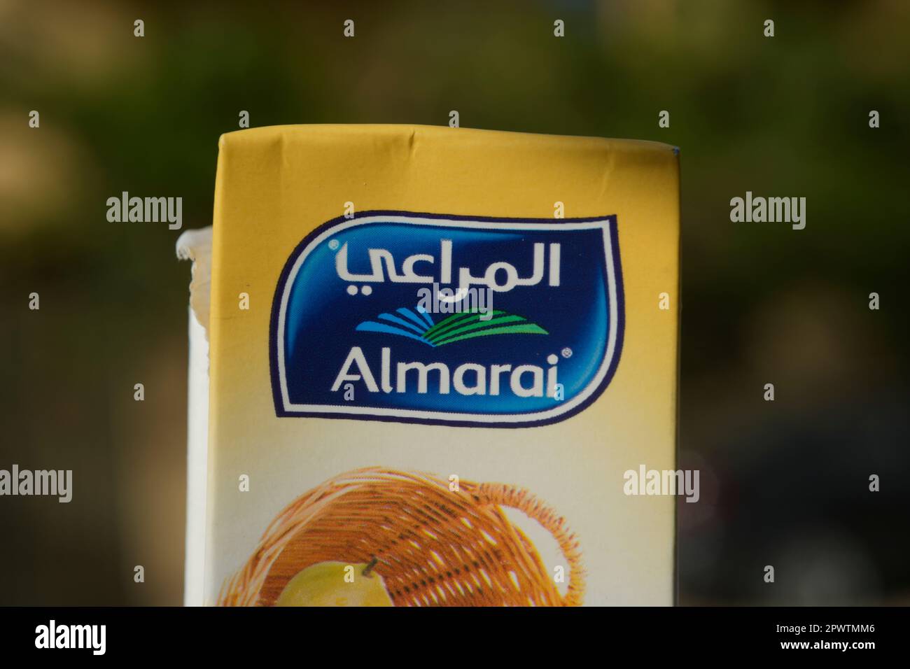 This image shows an Almarai logo in Cairo, Egypt, on Wednesday, April ...