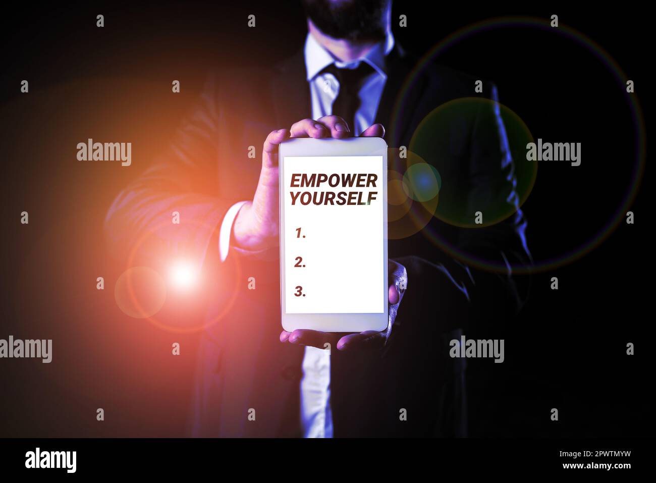 Sign displaying Empower Yourself, Concept meaning taking control of ... Sign displaying Empower Yourself, Concept meaning taking control of ...