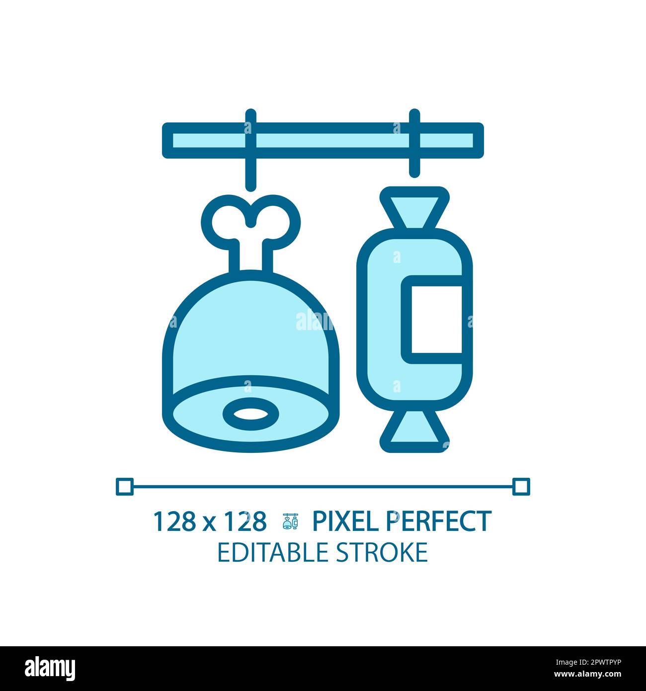 Deli pixel perfect blue RGB color icon Stock Vector Image & Art - Alamy Deli pixel perfect blue RGB color icon Stock Vector Image & Art - Alamy