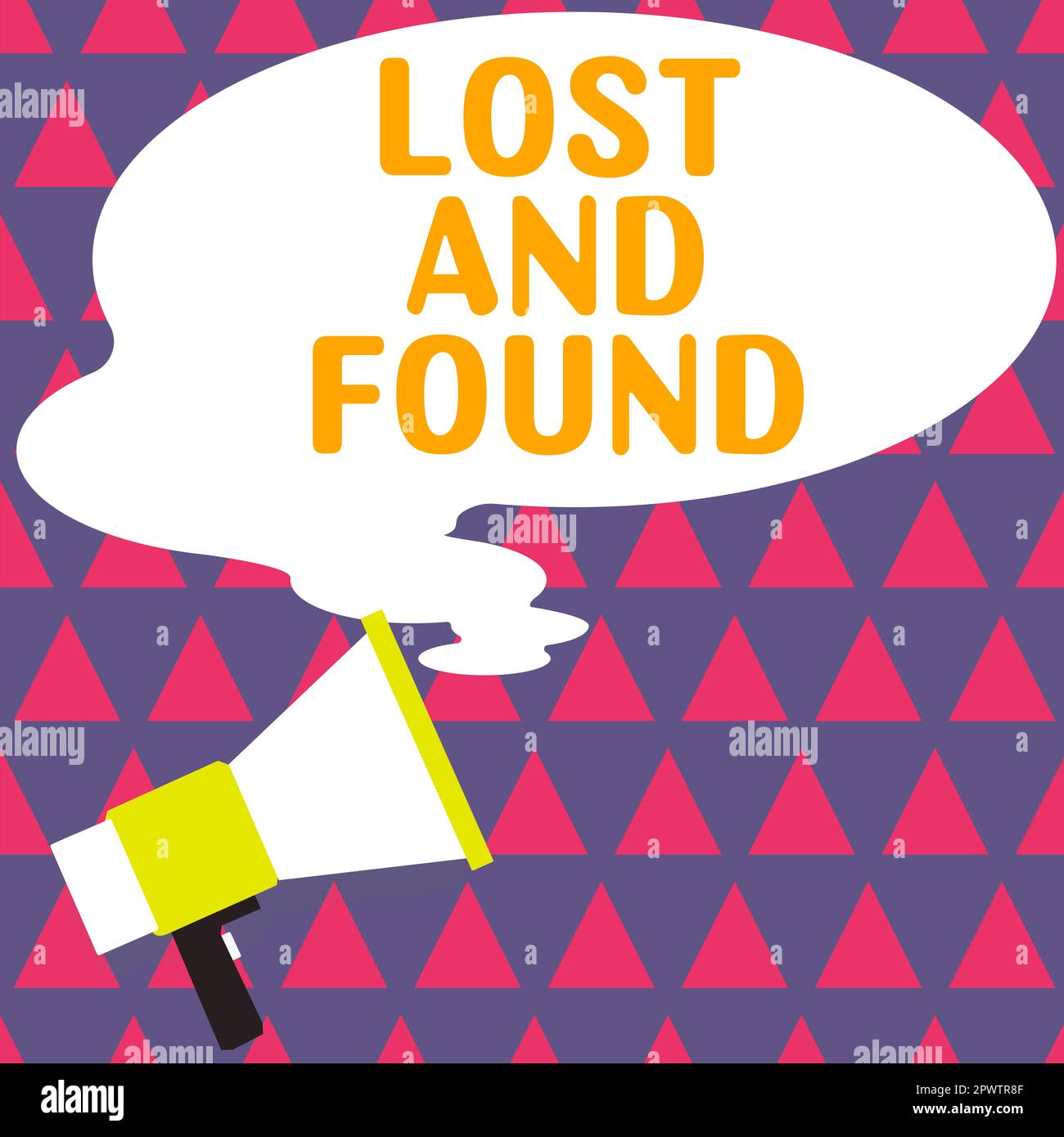 Inspiration showing sign Lost And Found, Concept meaning Place where ...