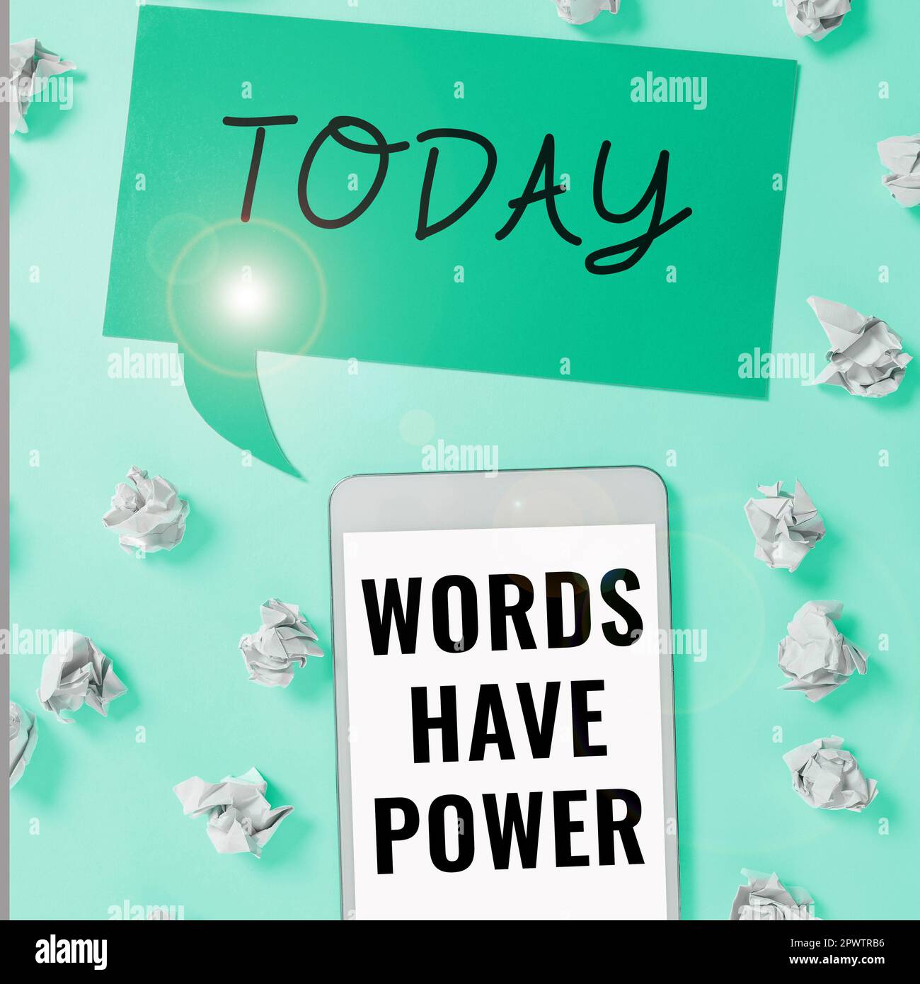 Writing displaying text Words Have Power, Business concept Energy ...