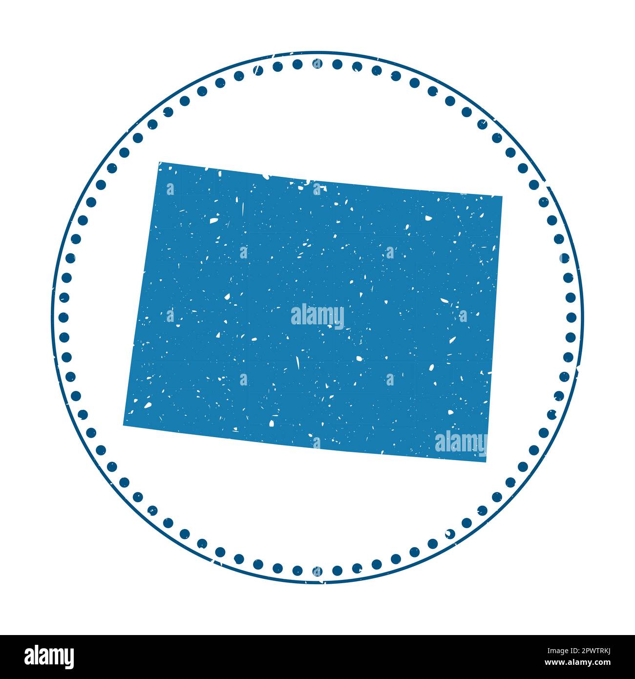 Colorado sticker. Travel rubber stamp with map of US state, vector ...