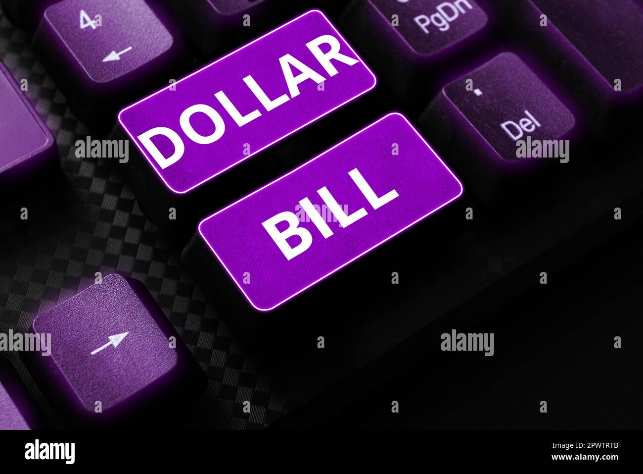 Text caption presenting Dollar Bill, Internet Concept a piece of paper ...