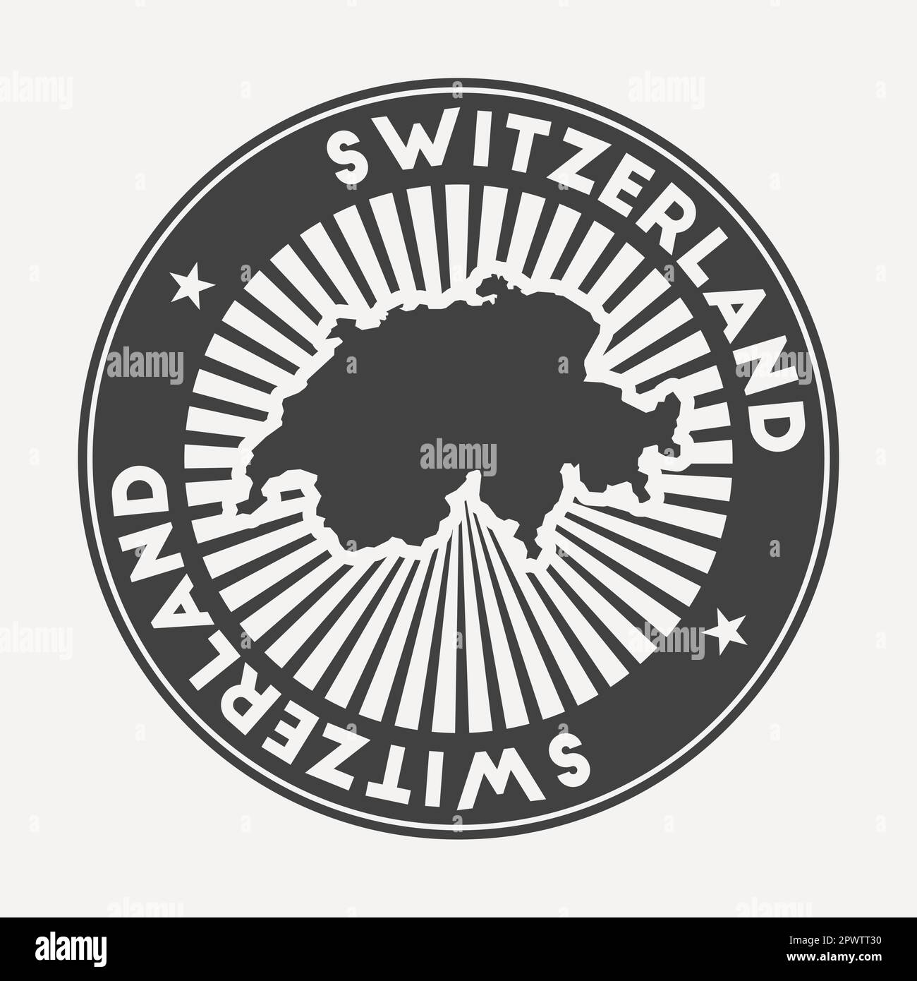 Original swiss vintage travel Stock Vector Images - Alamy