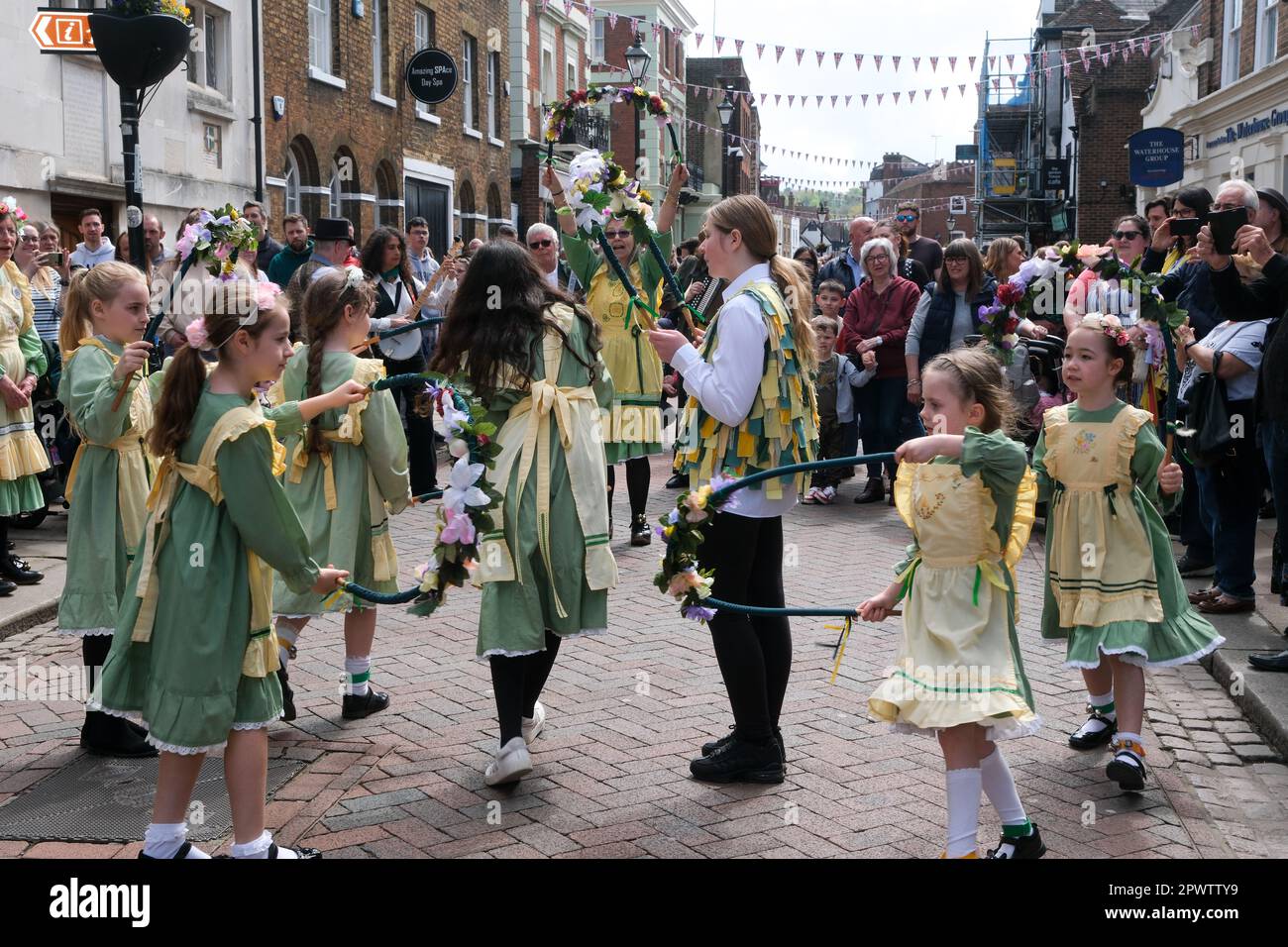 Rochester, Medway, UK. 1sy may 2023. The Rochester Sweeps Festival 2023 ...