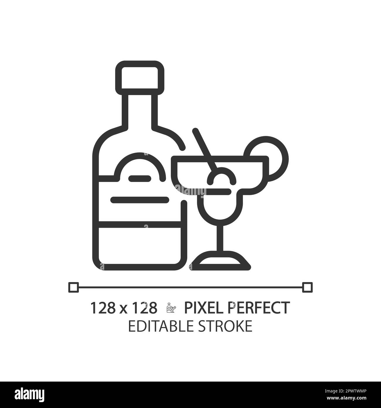 Supermarket alcohol beverage drink Stock Vector Images - Alamy