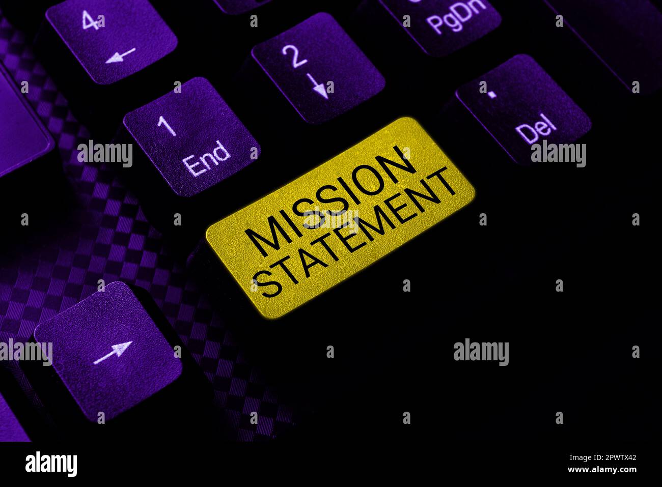 Hand writing sign Mission Statement, Word Written on Formal summary of ...