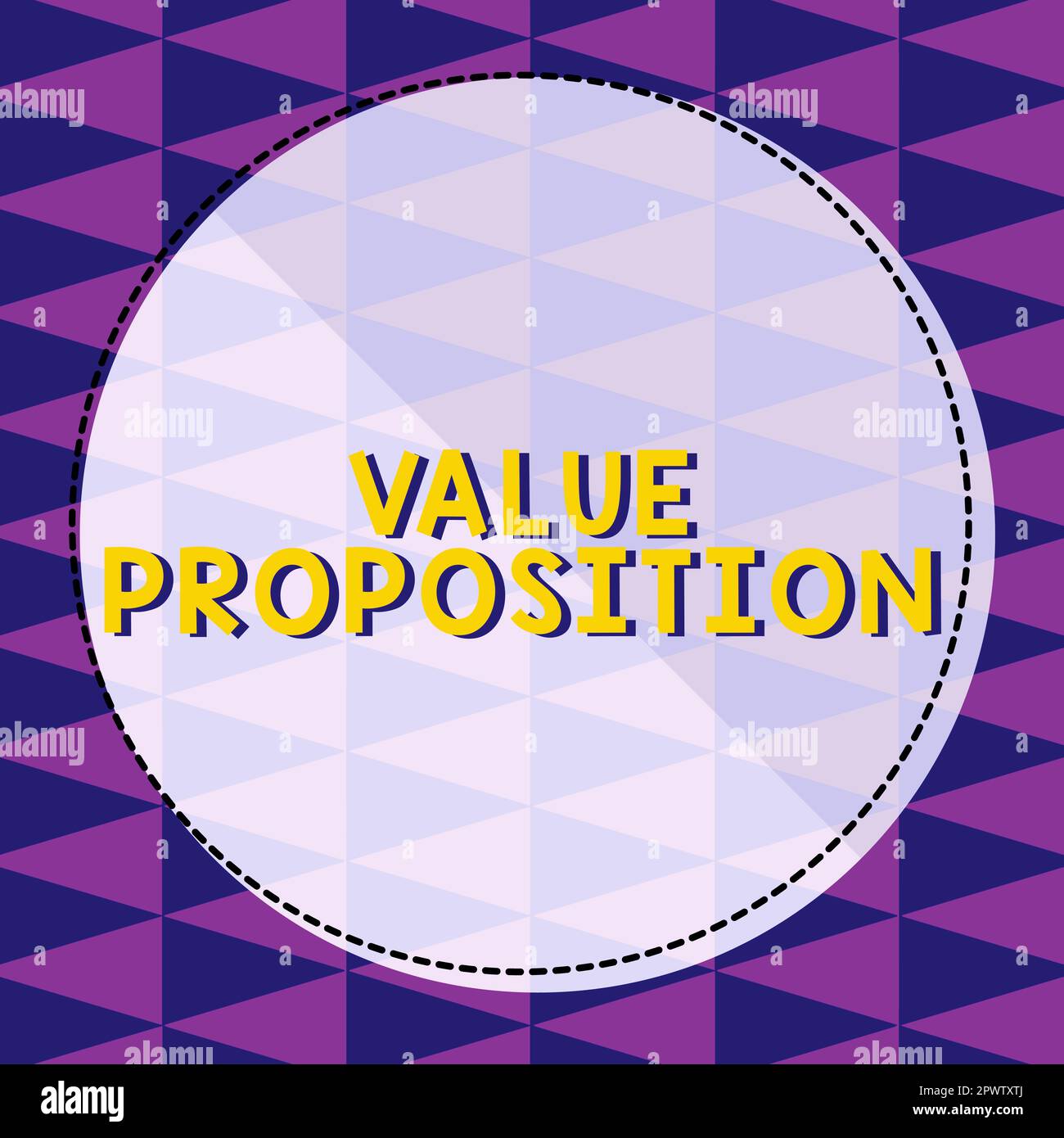 Conceptual display Value Proposition, Word for service make company or ... Conceptual display Value Proposition, Word for service make company or ...