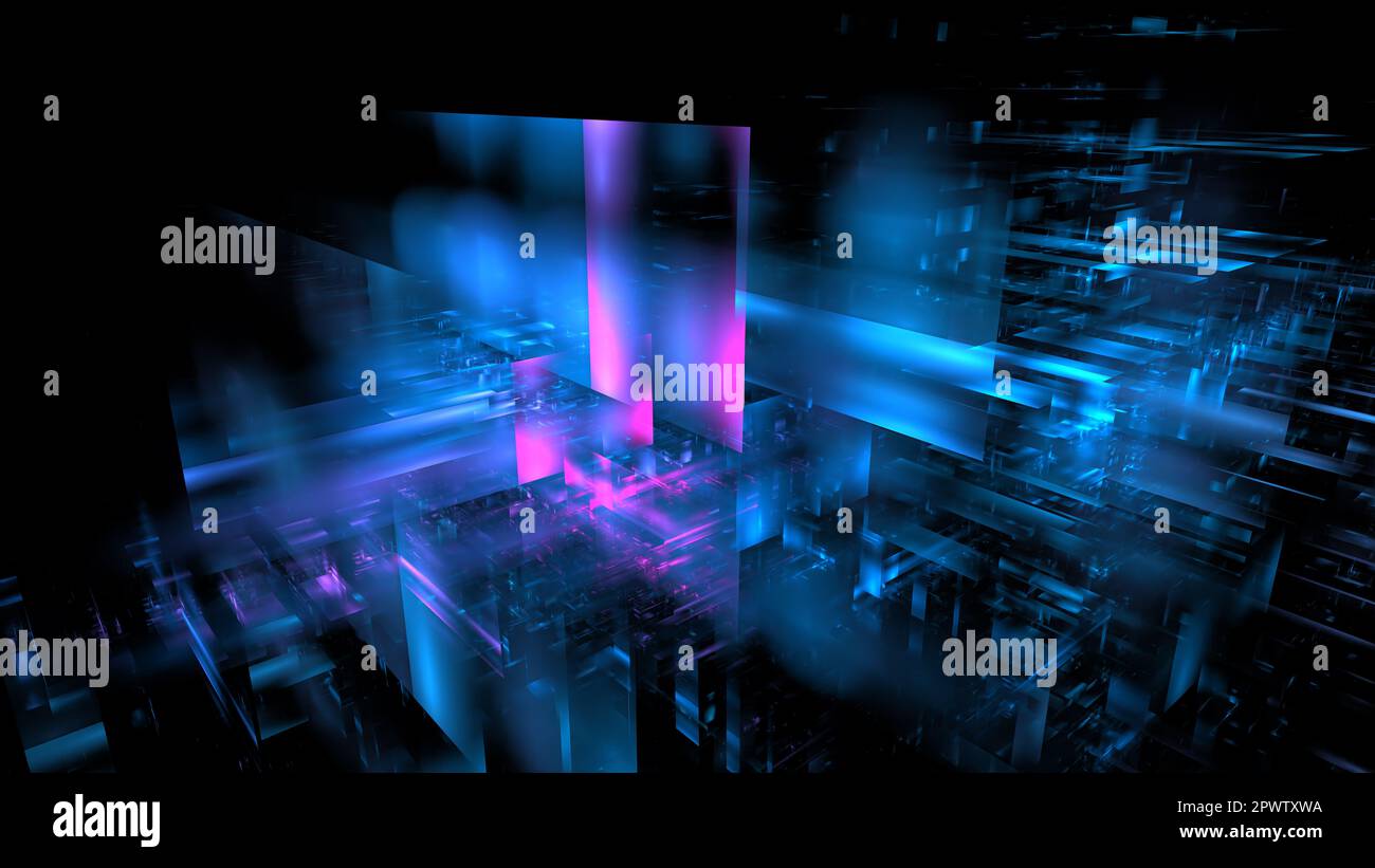 Modern digital technologies, cloud computing. Digital space ...