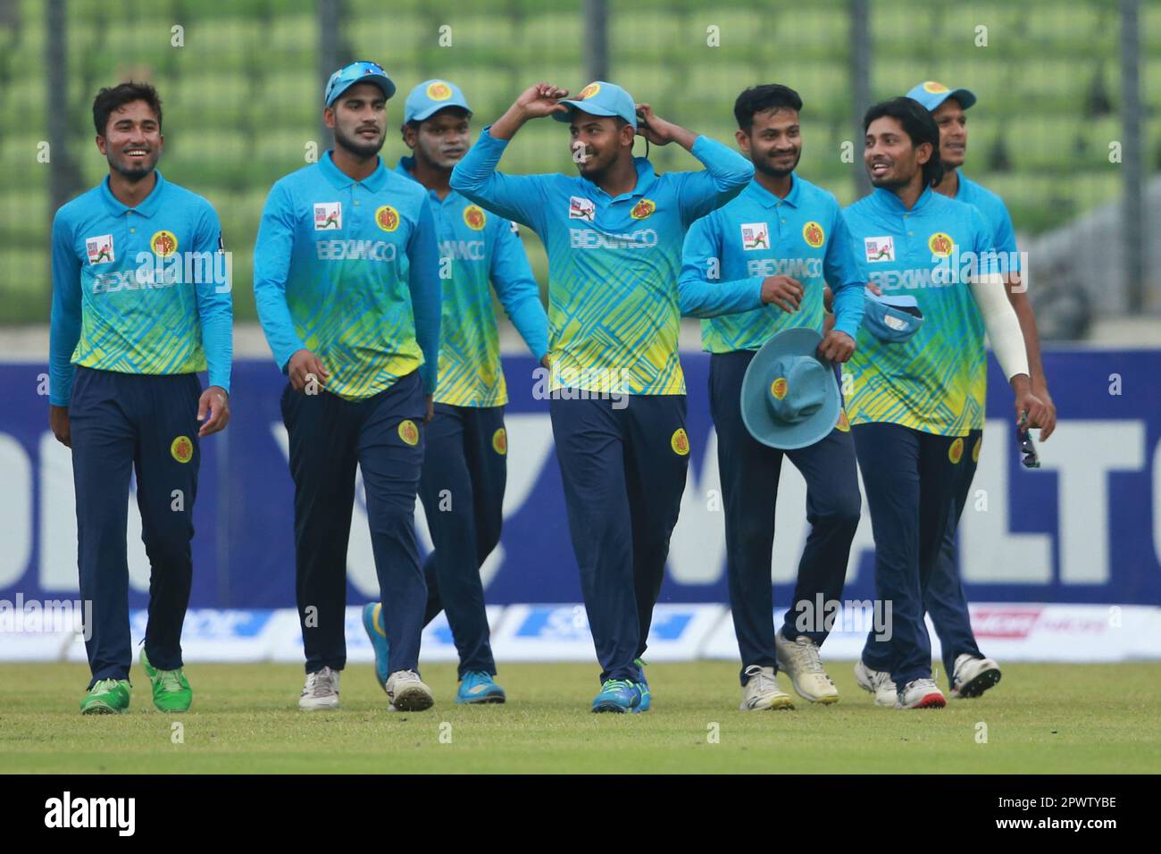Dhaka Premier Division Cricket League 2022-23 super league match between Abahani Ltd. And ...