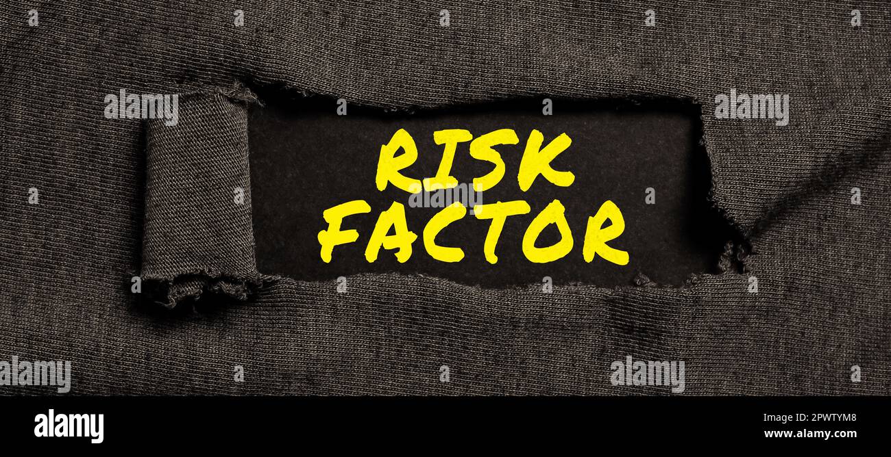 Handwriting text Risk Factor, Business showcase Something that rises ... Handwriting text Risk Factor, Business showcase Something that rises ...