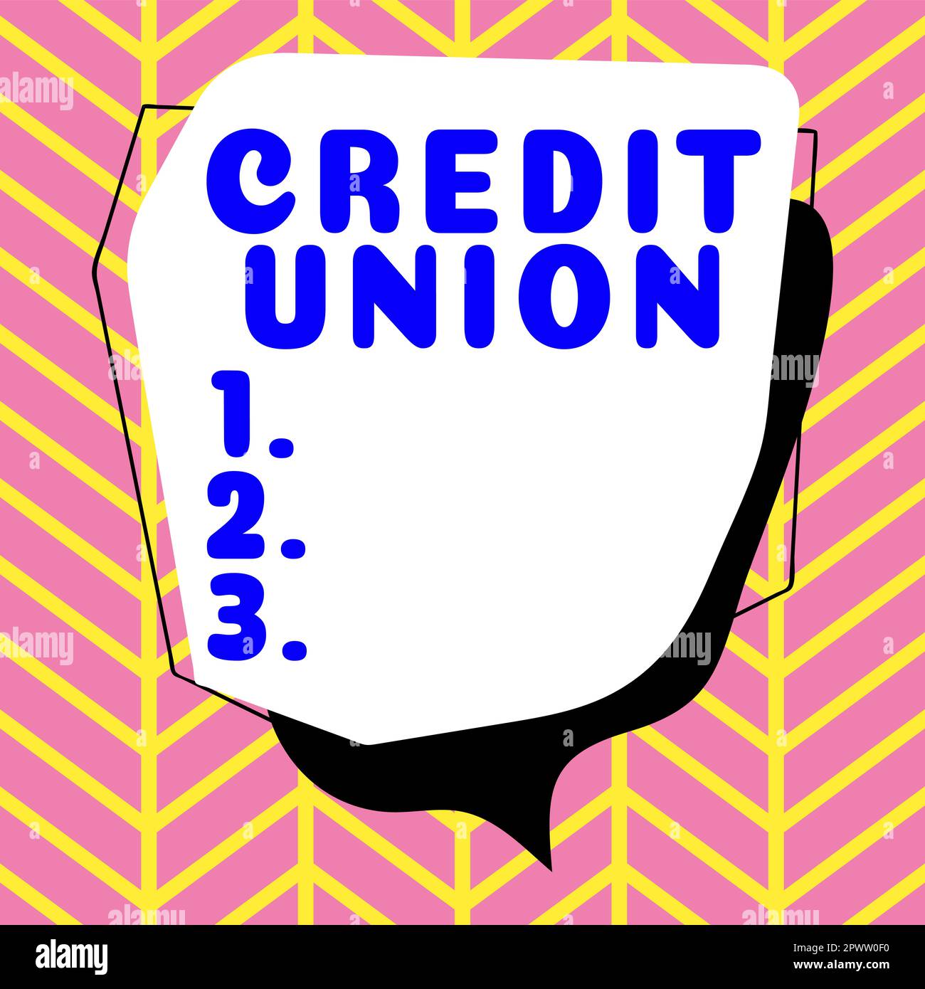 Inspiration showing sign Credit Union, Business idea cooperative ...