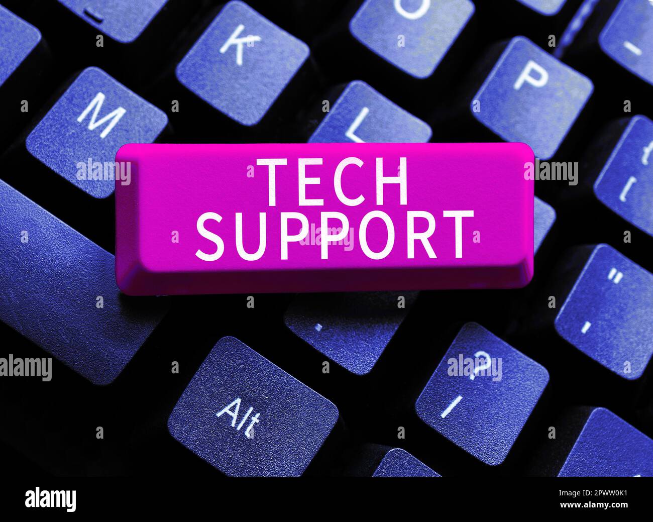 Conceptual caption Tech Support, Business approach Assisting ...