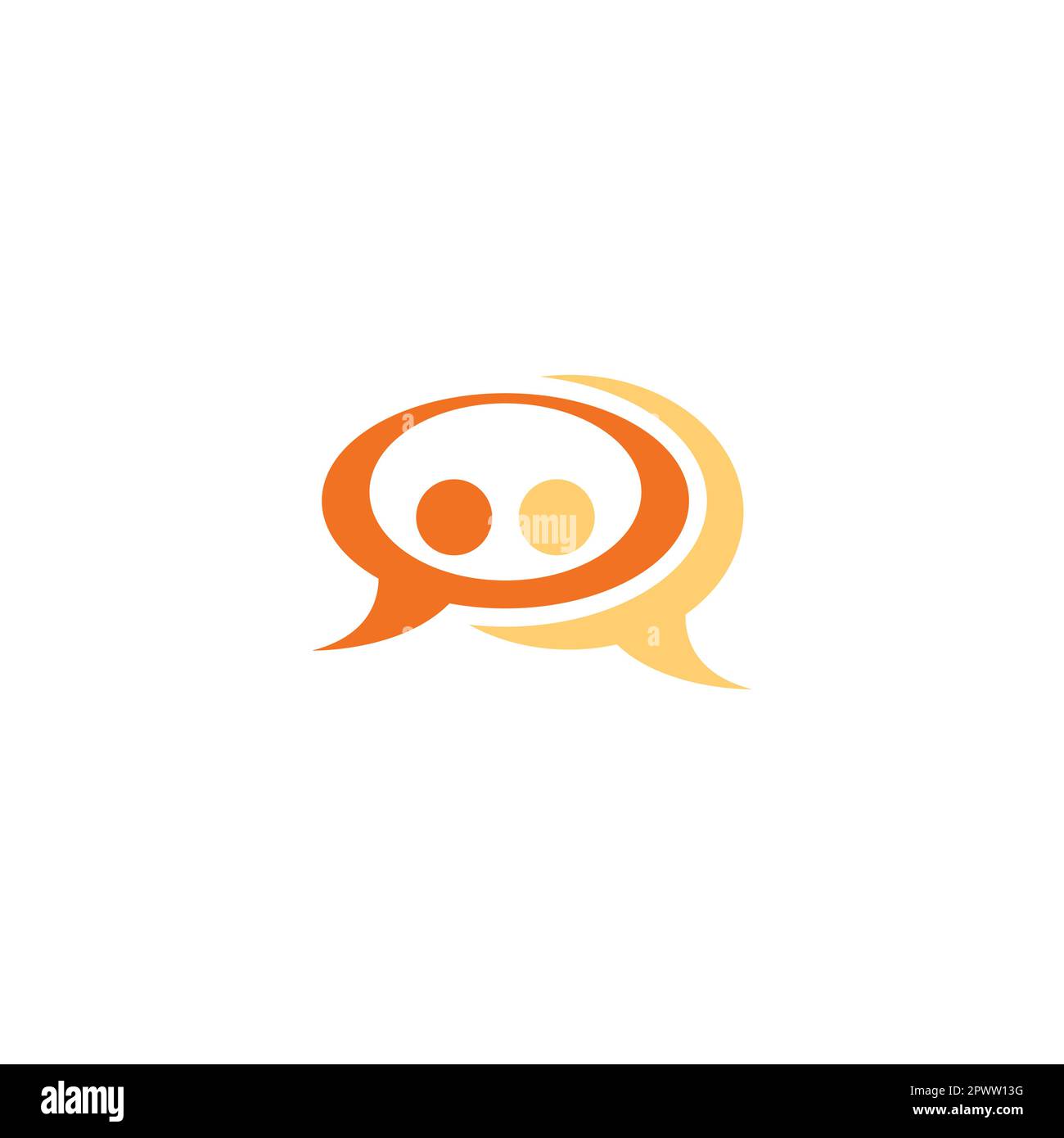Communication people two talk Stock Vector Images - Alamy